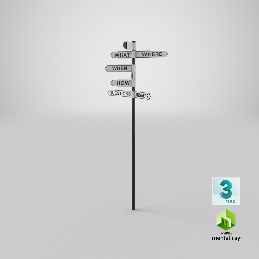 Steet sign 3D model - TurboSquid 1652242