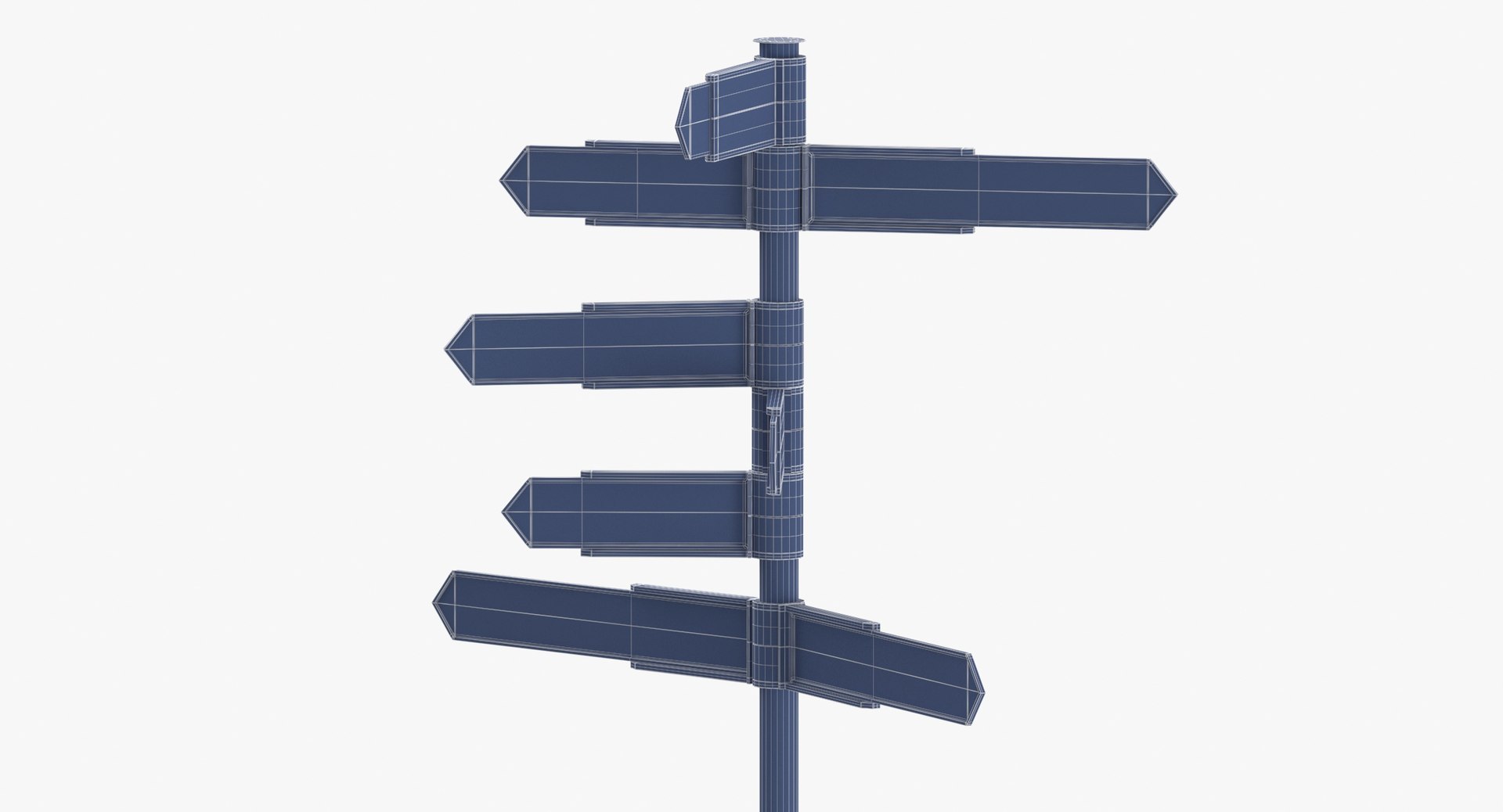 Steet Sign 3D Model - TurboSquid 1652242