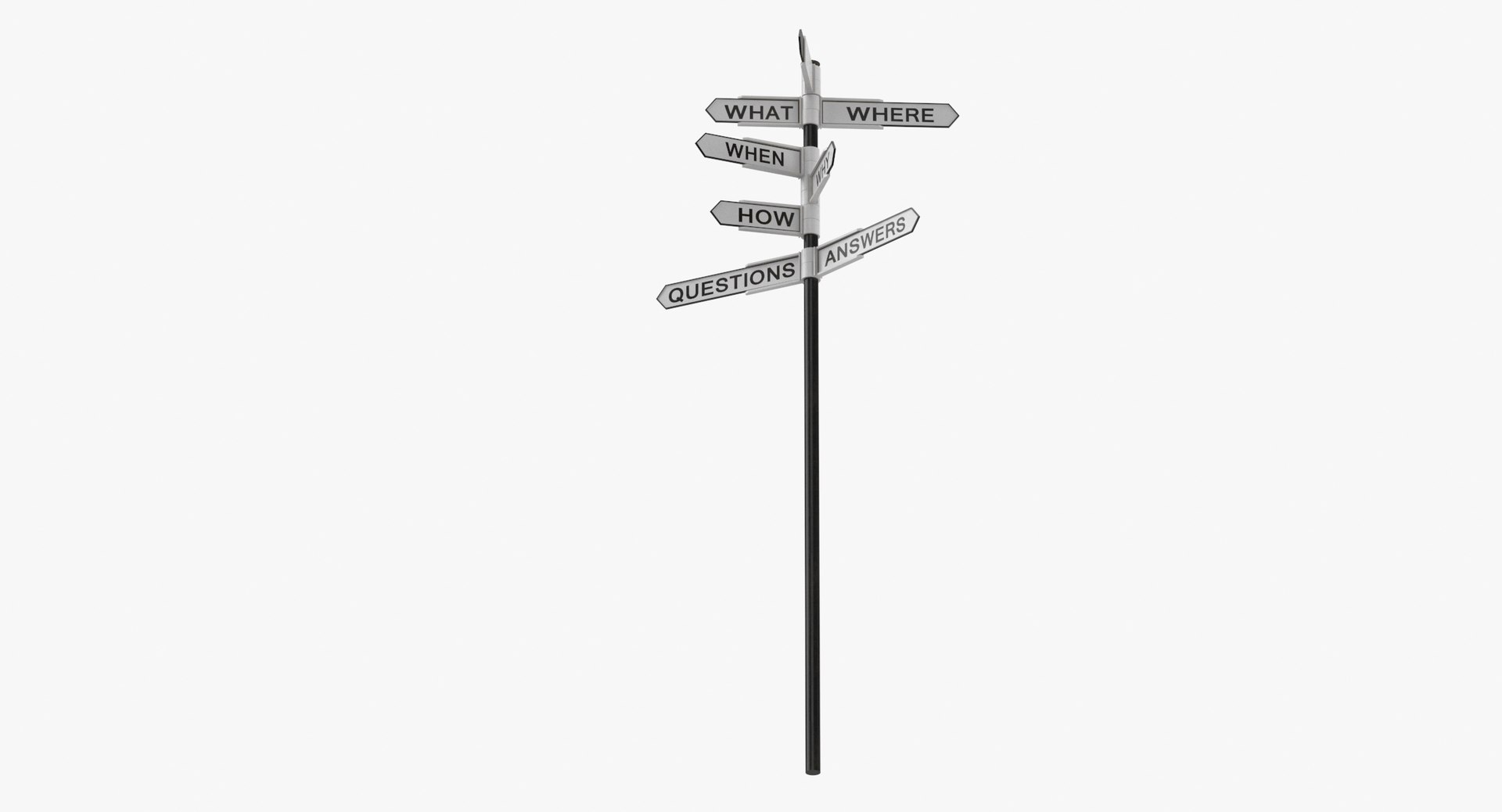 Steet Sign 3D Model - TurboSquid 1652242