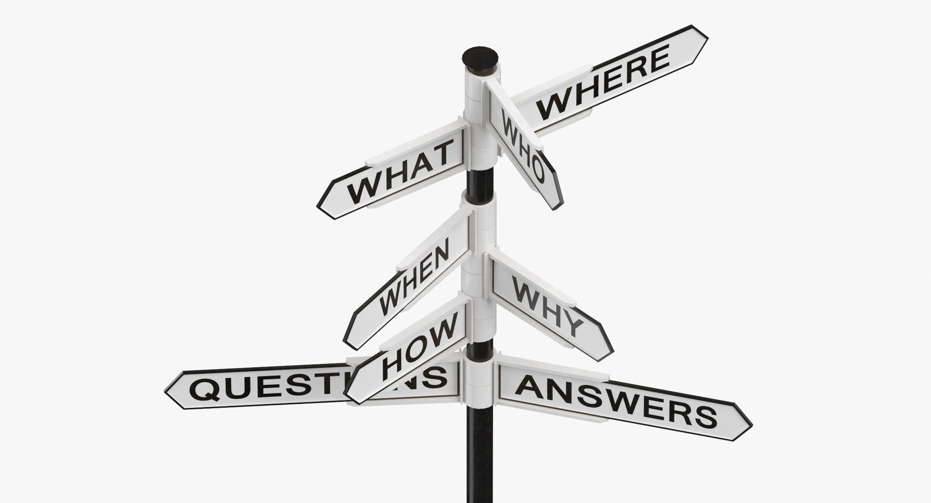 Steet Sign 3D Model - TurboSquid 1652242