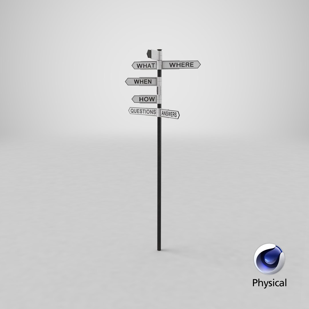 Steet sign 3D model - TurboSquid 1652242