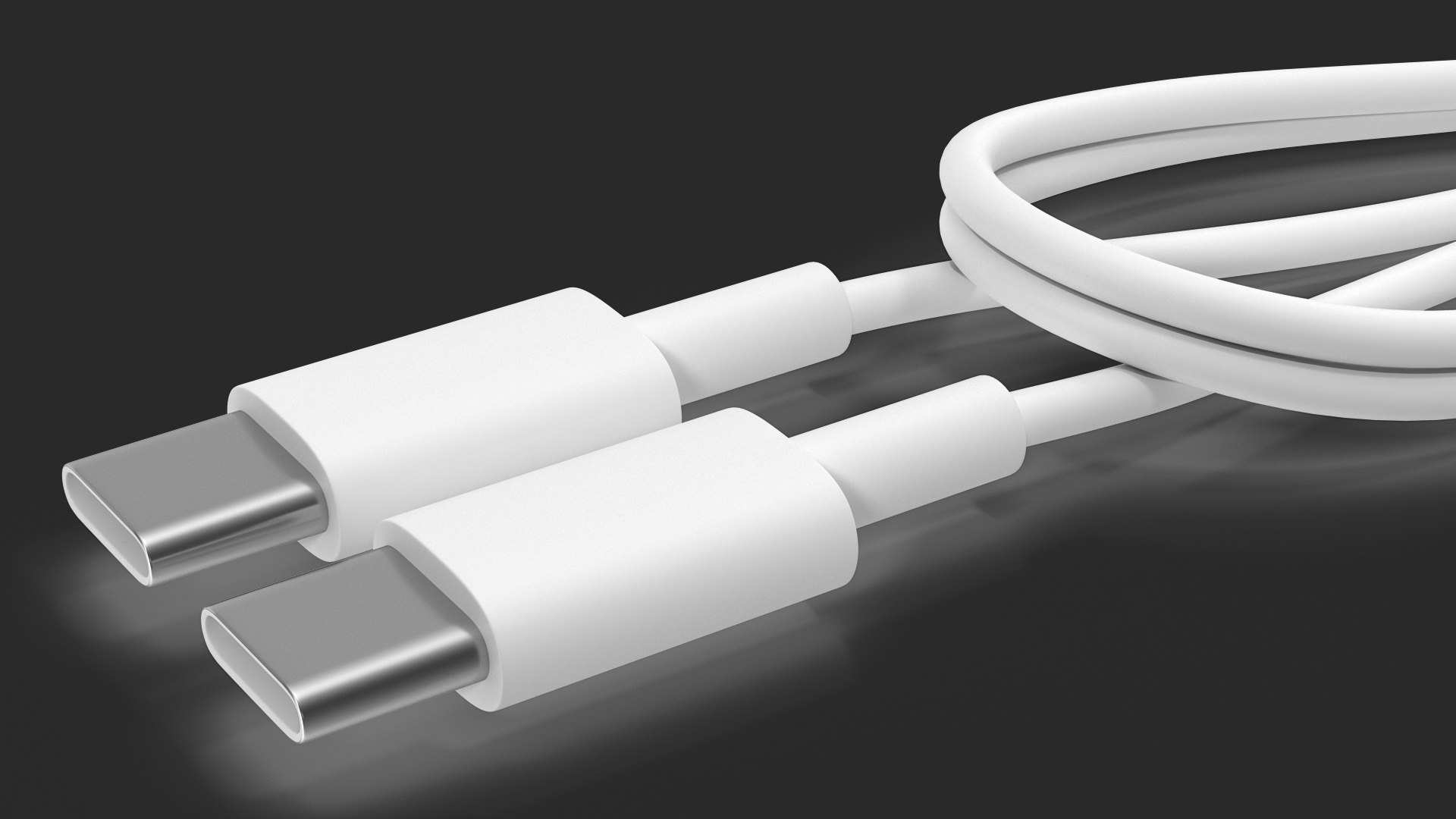 Usb Cable Folded Type 3D Model - TurboSquid 1628336