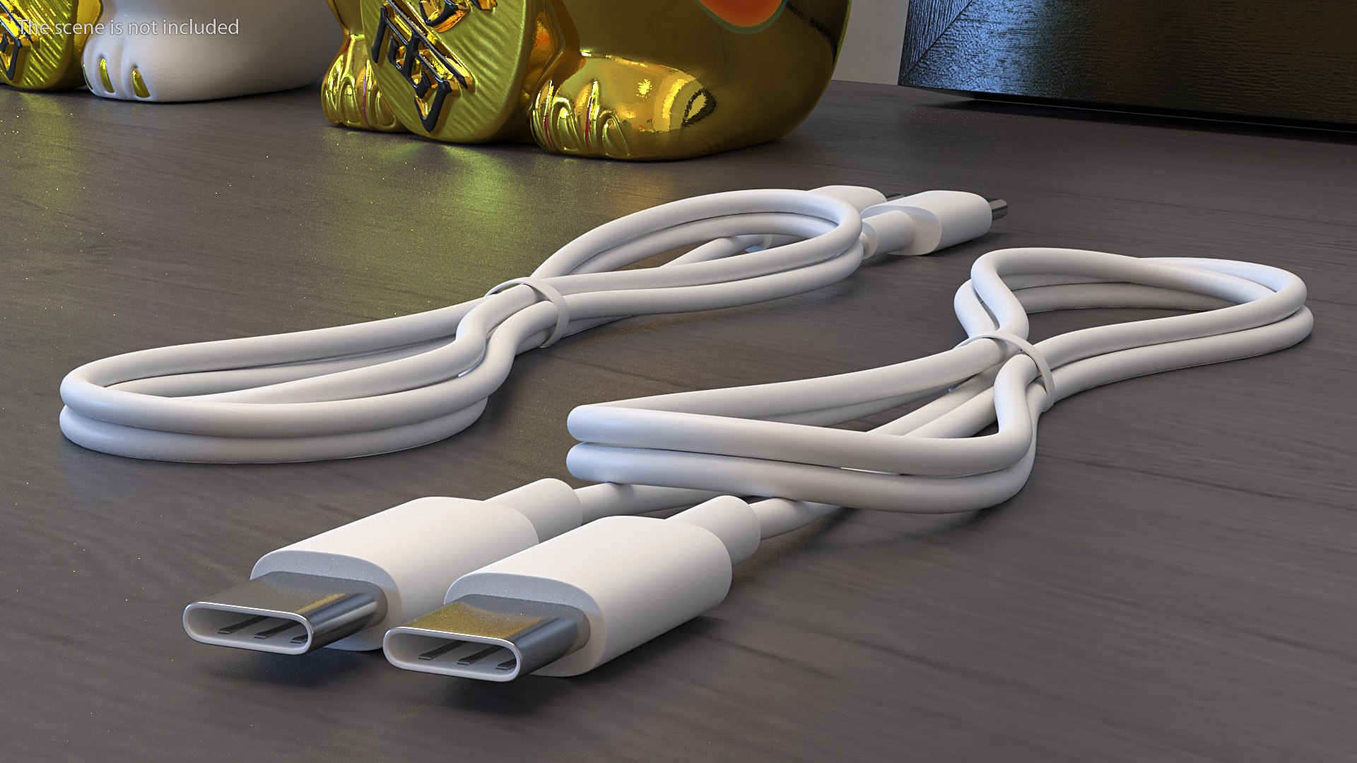 Usb Cable Folded Type 3D Model - TurboSquid 1628336