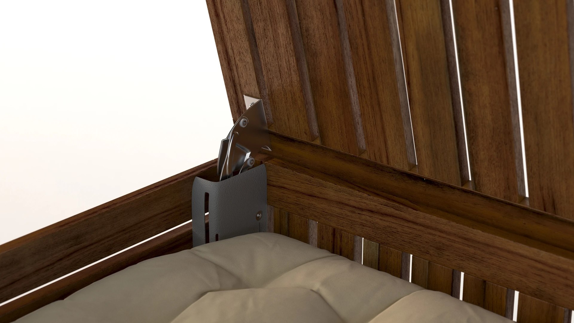 3D IKEA Applaro Bench With Storage Bag Model - TurboSquid 2008170