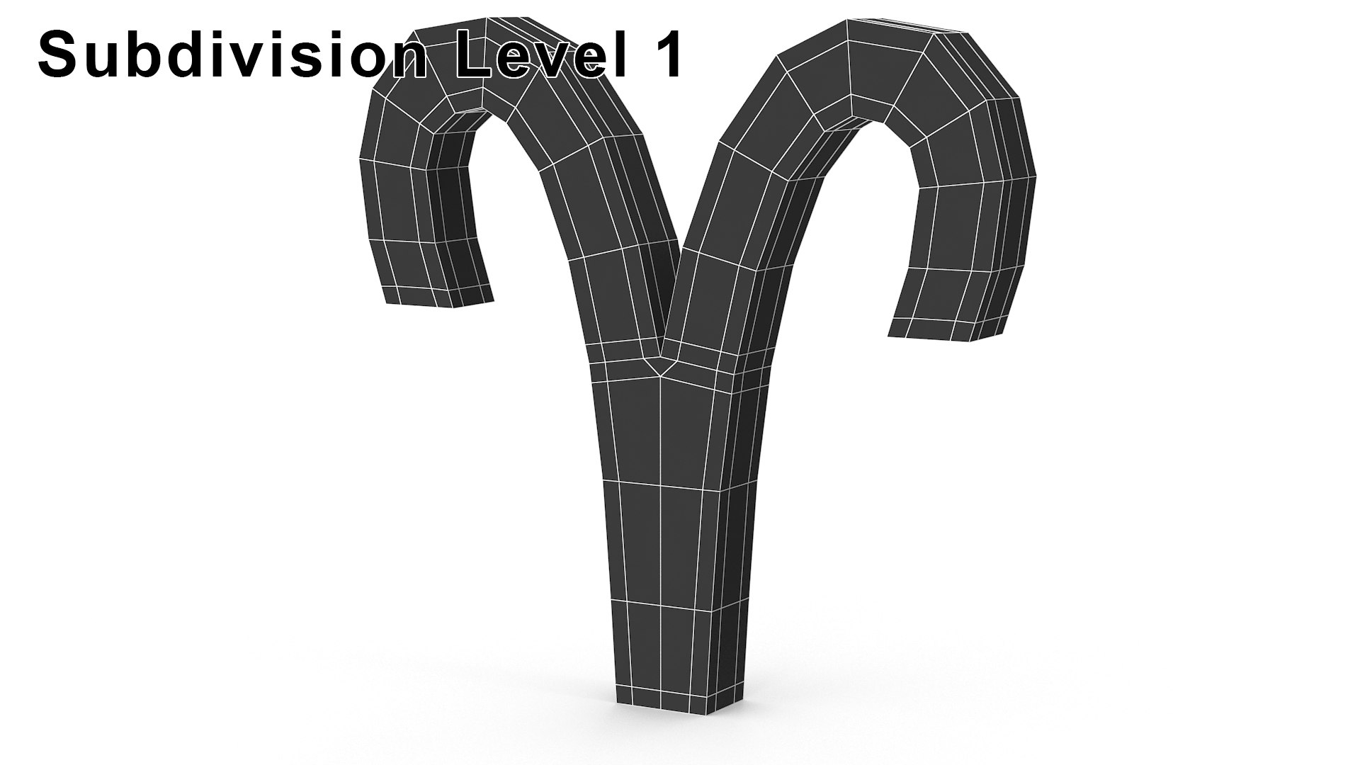 Zodiac Sign Aries 3D - TurboSquid 1854839
