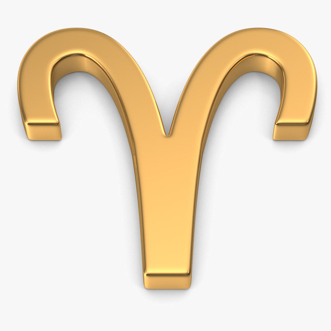 Zodiac Sign Aries 3D - TurboSquid 1854839
