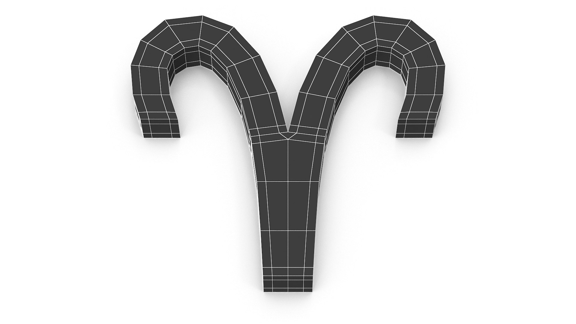 Zodiac Sign Aries 3D - TurboSquid 1854839