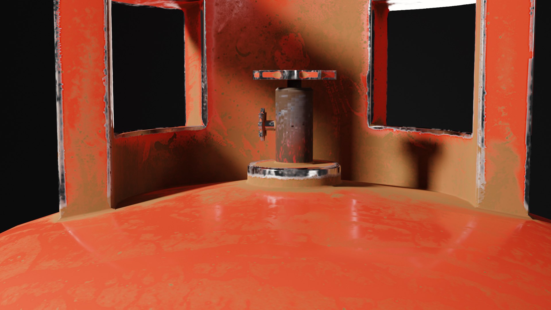 3D Low - Poly Gas Bottle 3d Model By Nikdox Model - TurboSquid 2072332