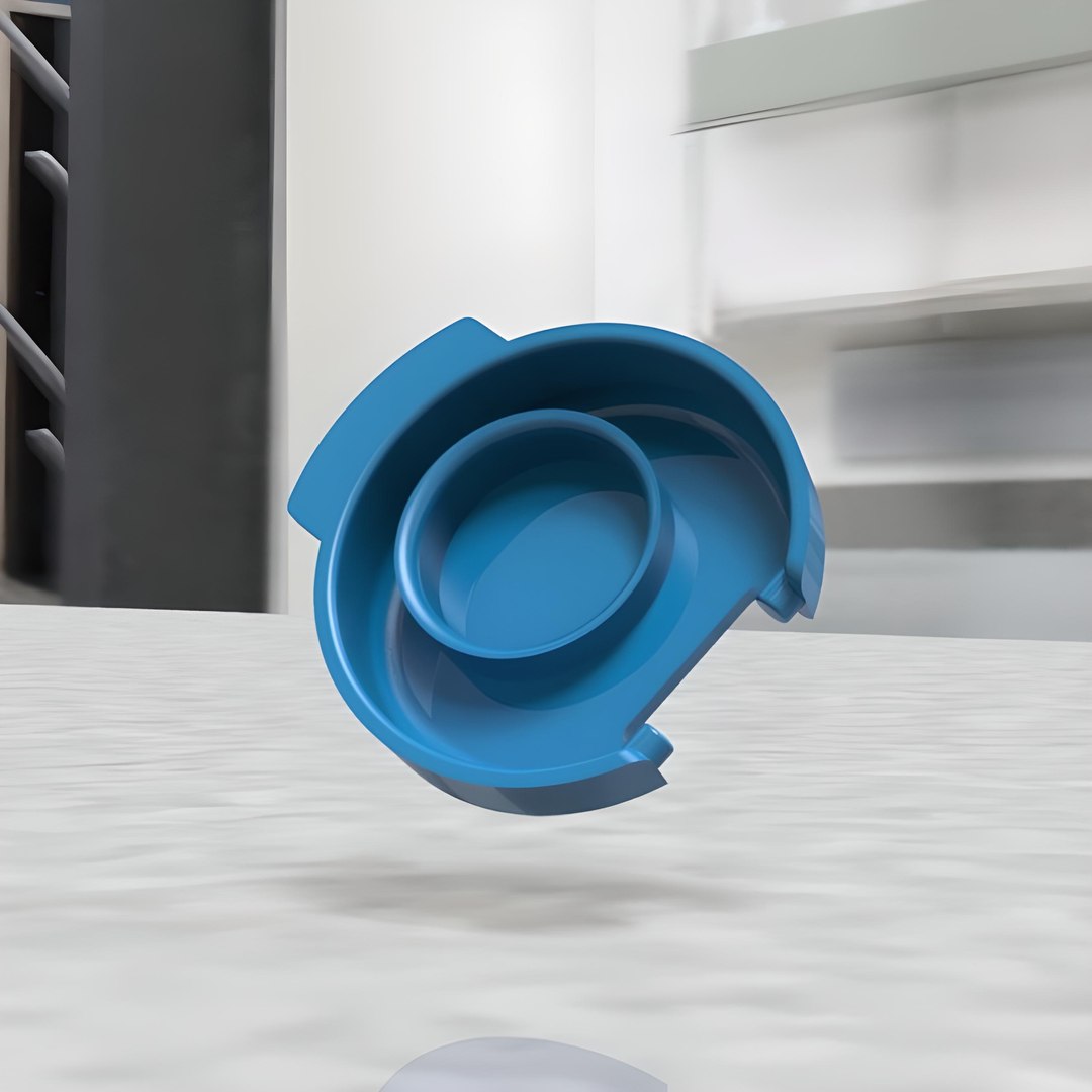 3D Tupperware 1L Bottle Cap Model - TurboSquid 2138740