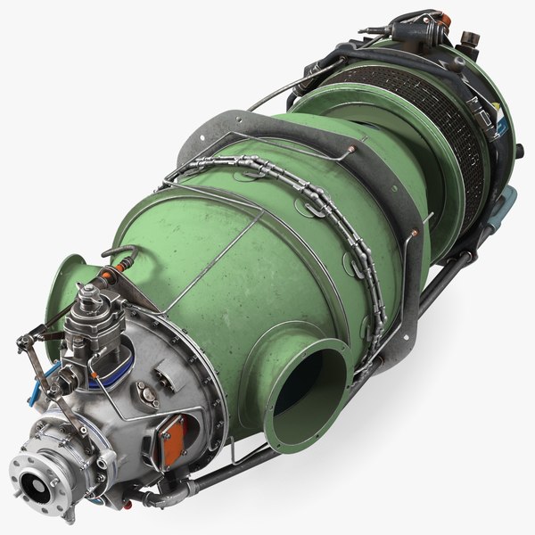 modelo 3d Motor de avión Pratt and Whitney Canadá PT6 - TurboSquid 2079632