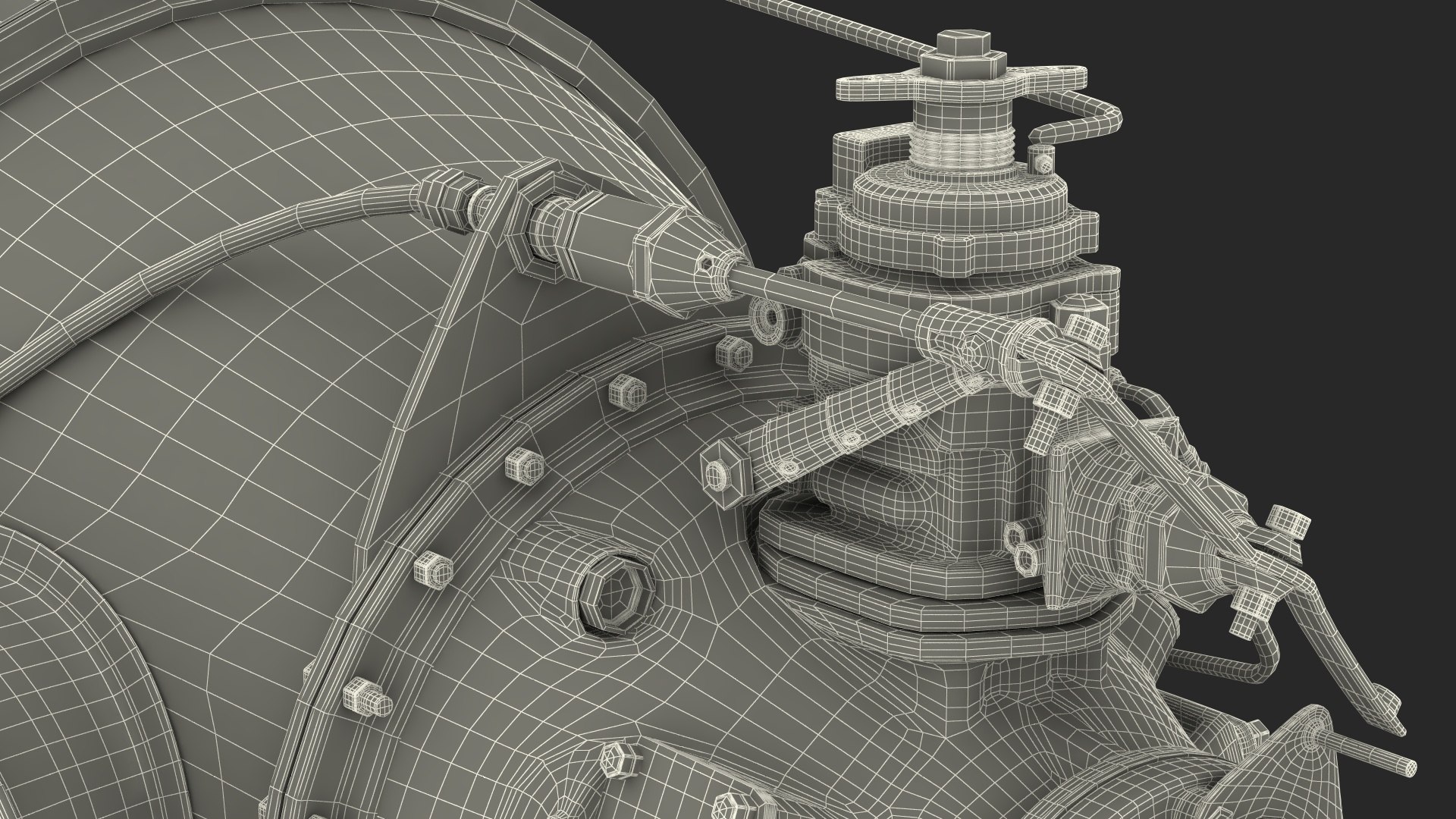 3D Aircraft Engine Pratt and Whitney Canada PT6 - TurboSquid 2079632