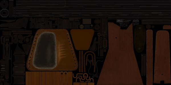 next-gen 1874 sharps rifle 3d model