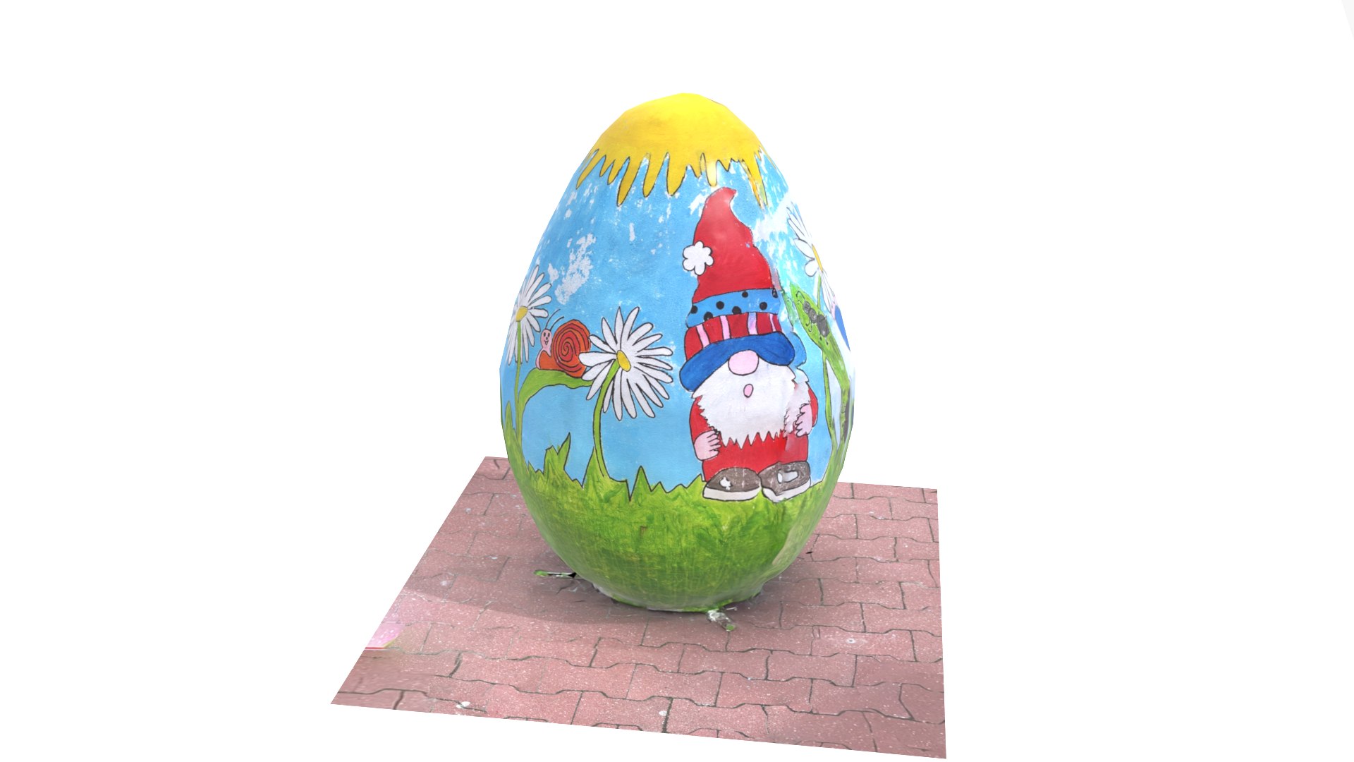 3D Easter Egg Model - TurboSquid 2060847