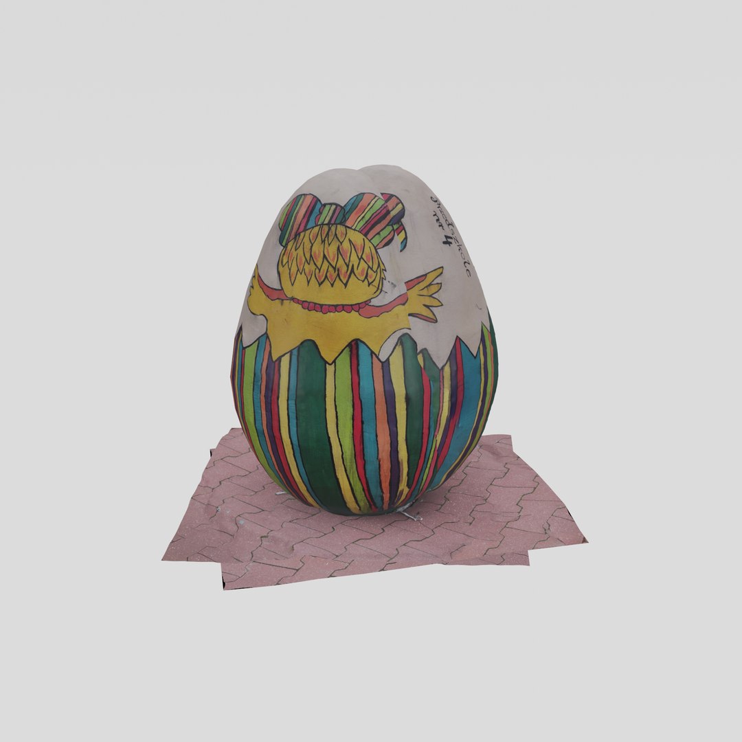 3D Easter Egg model - TurboSquid 2060847