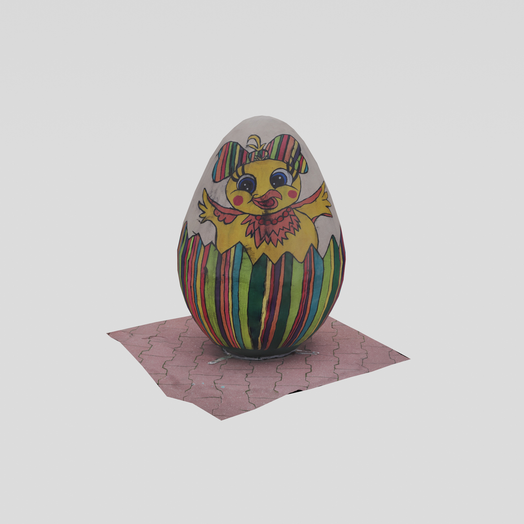 3D Easter Egg Model - TurboSquid 2060847