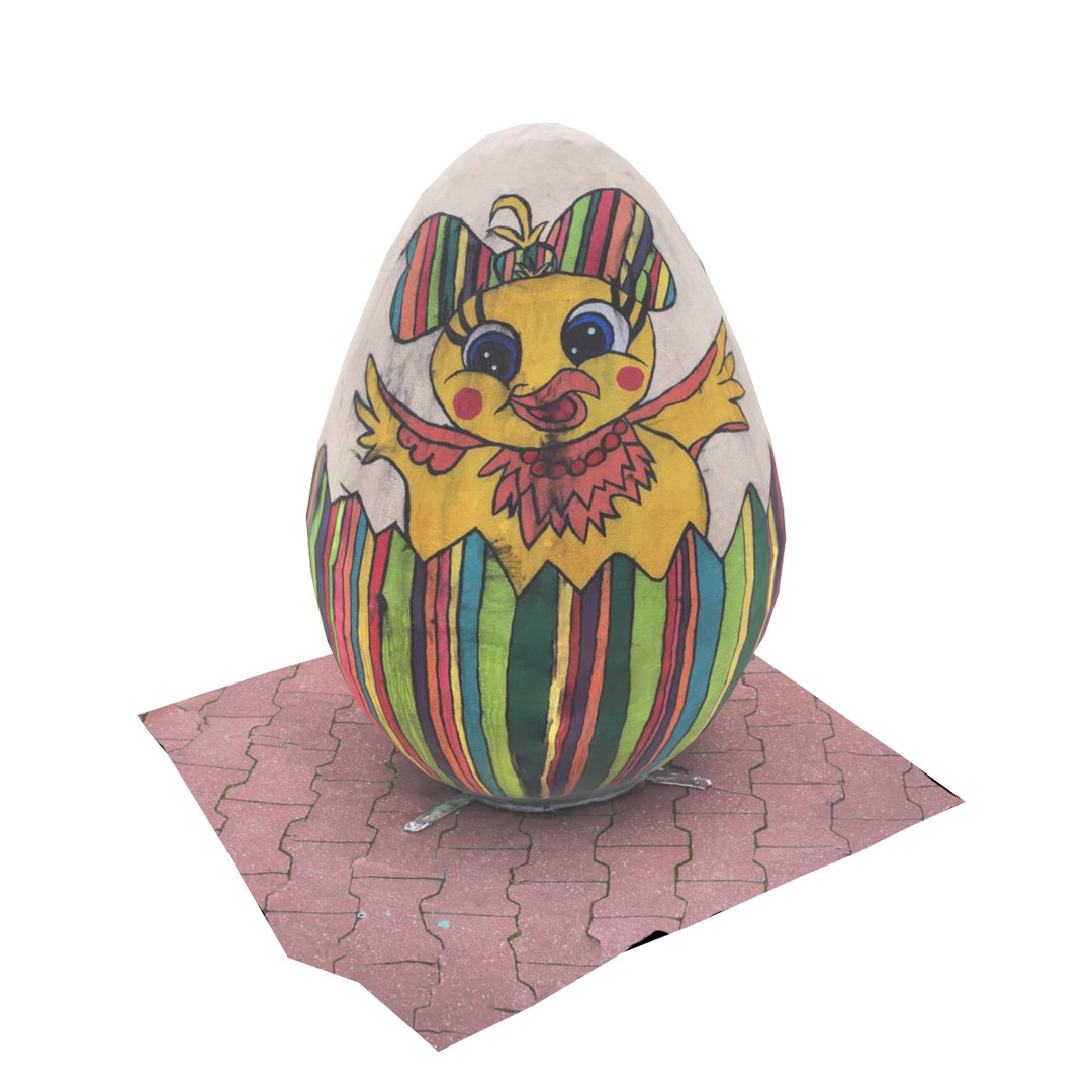 3D Easter Egg Model - TurboSquid 2060847