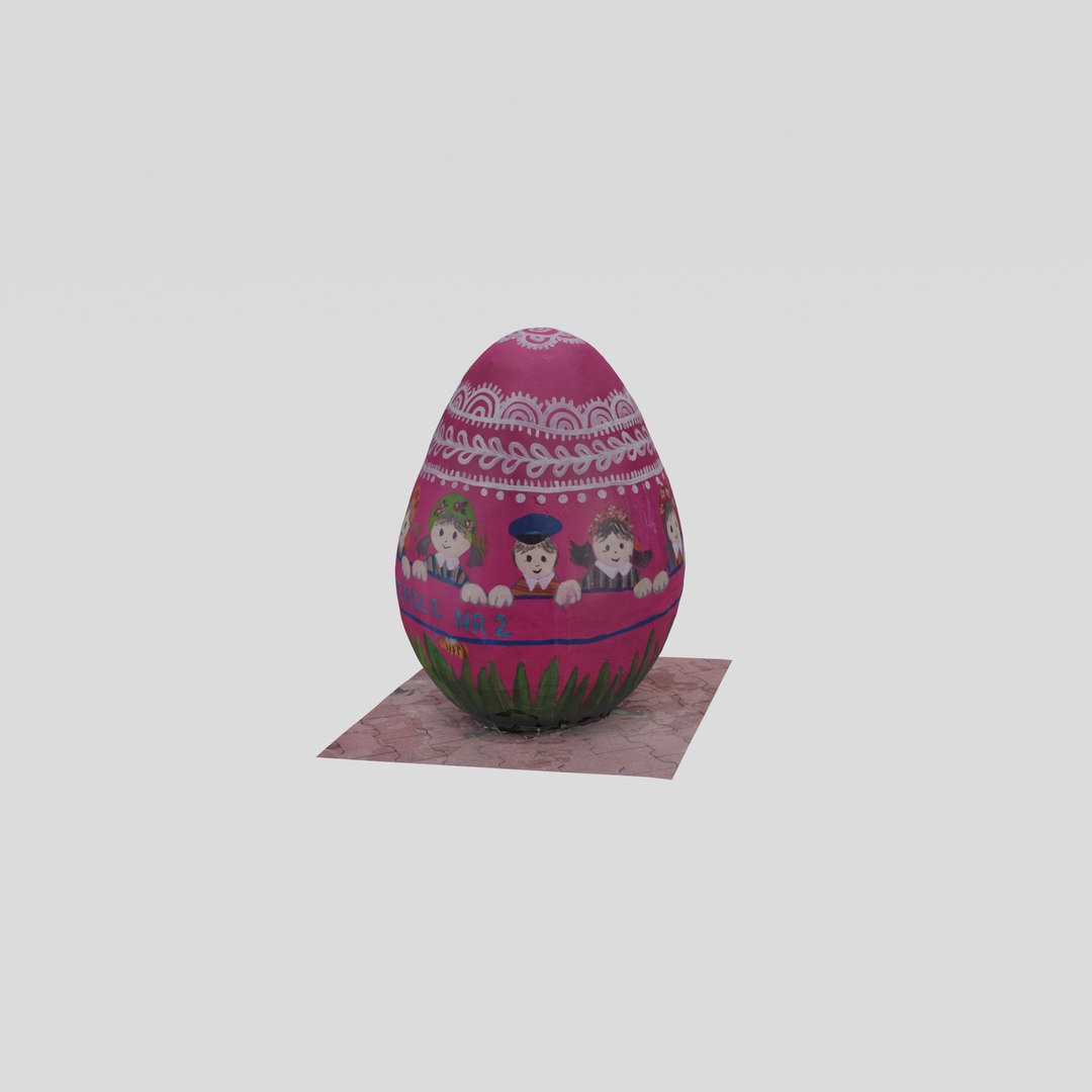 3D Easter Egg Model - TurboSquid 2060847