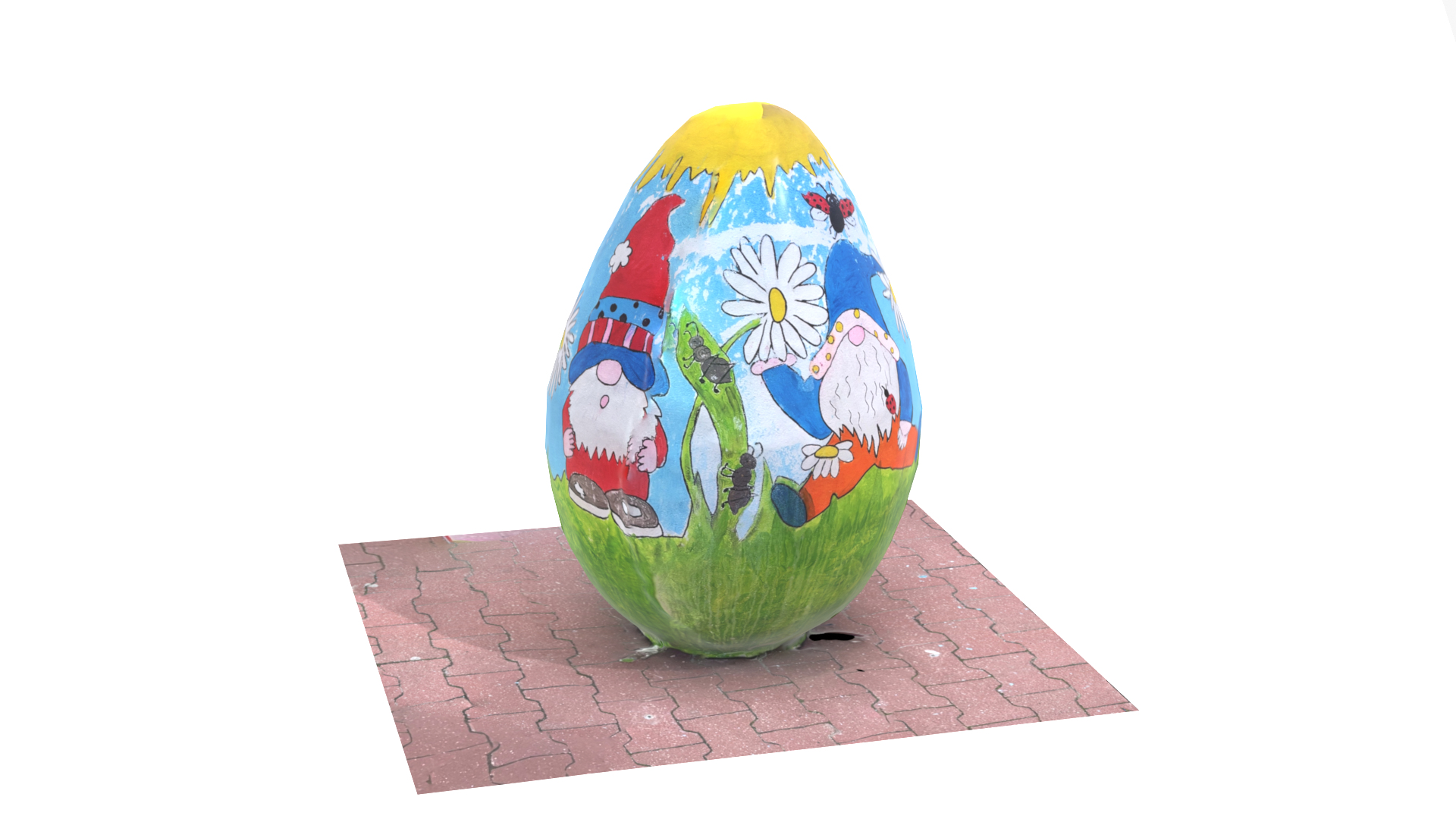 3D Easter Egg Model - TurboSquid 2060847