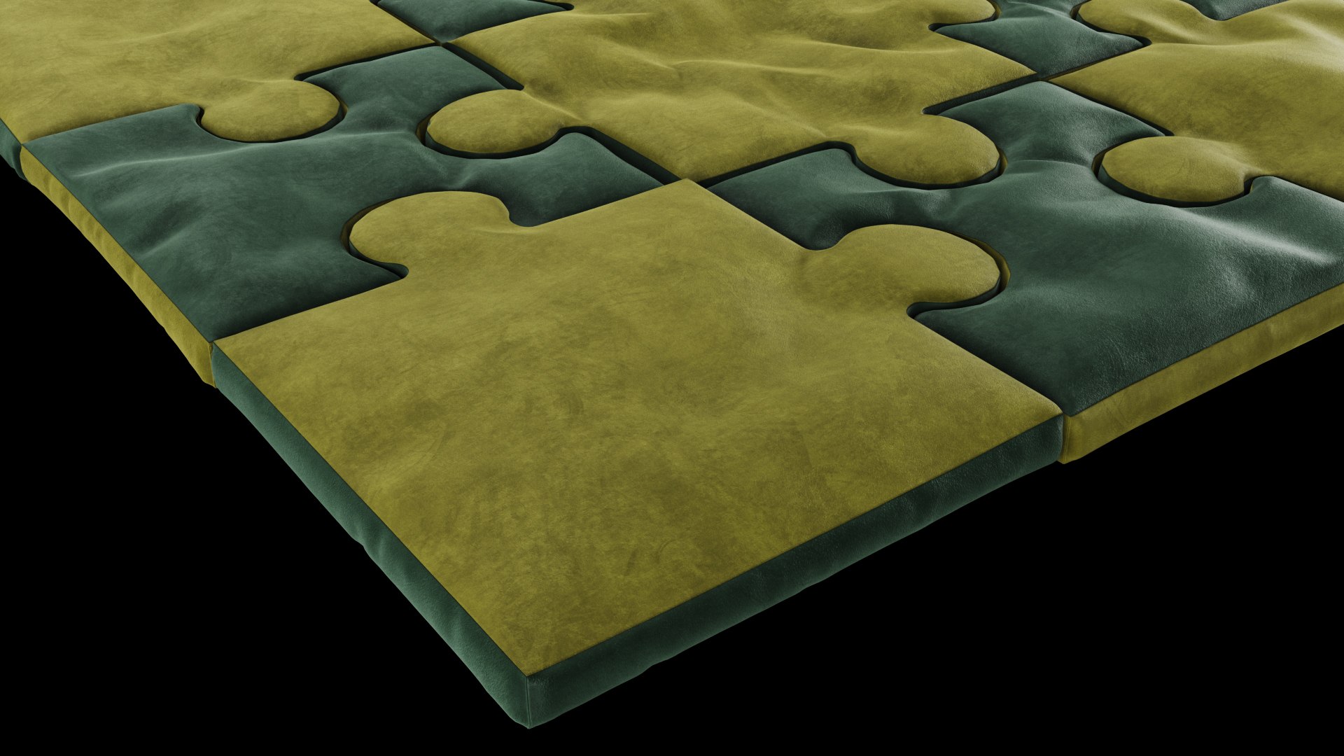 3D Puzzle Pillow Model - TurboSquid 2358623