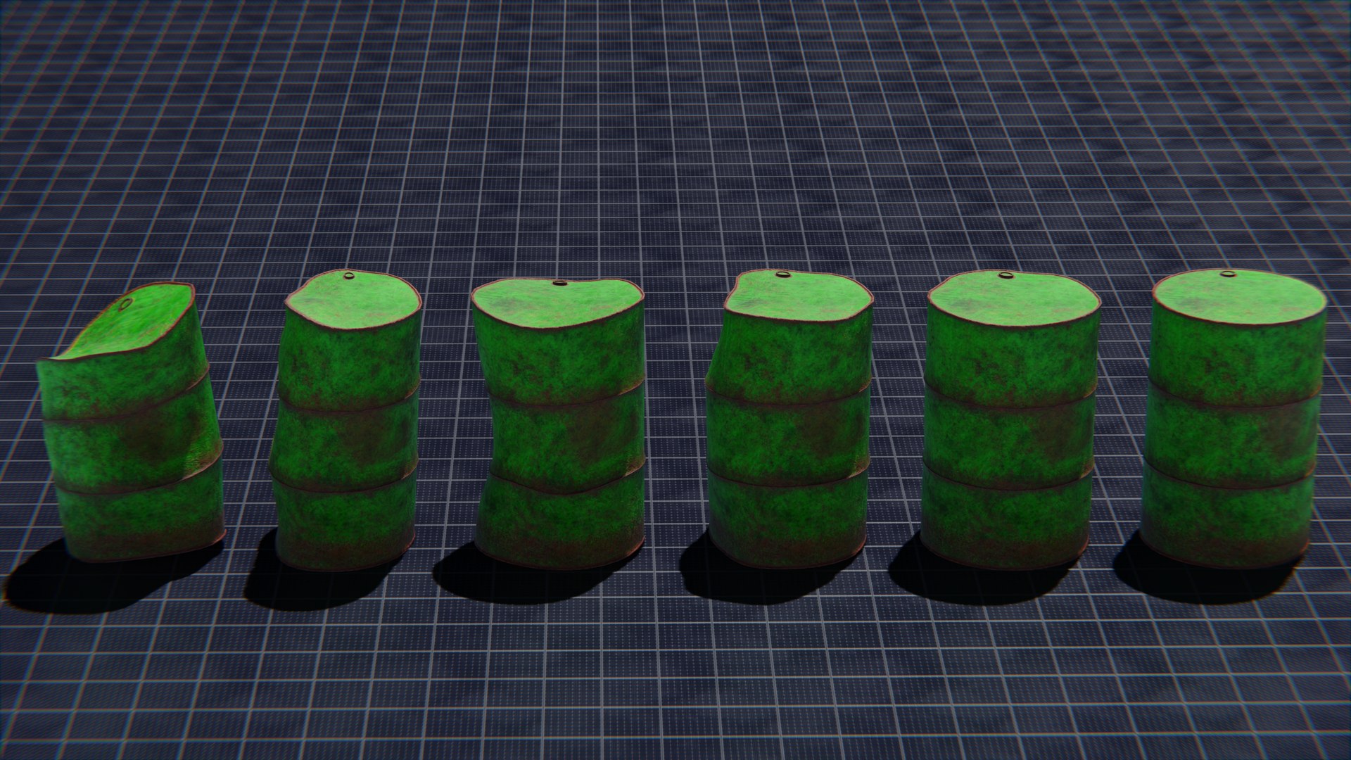3D Toxic Waste Barrel Model - TurboSquid 2452360