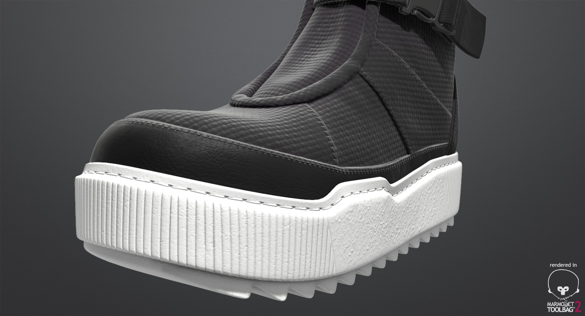 3d Shoes Pbr Marmoset