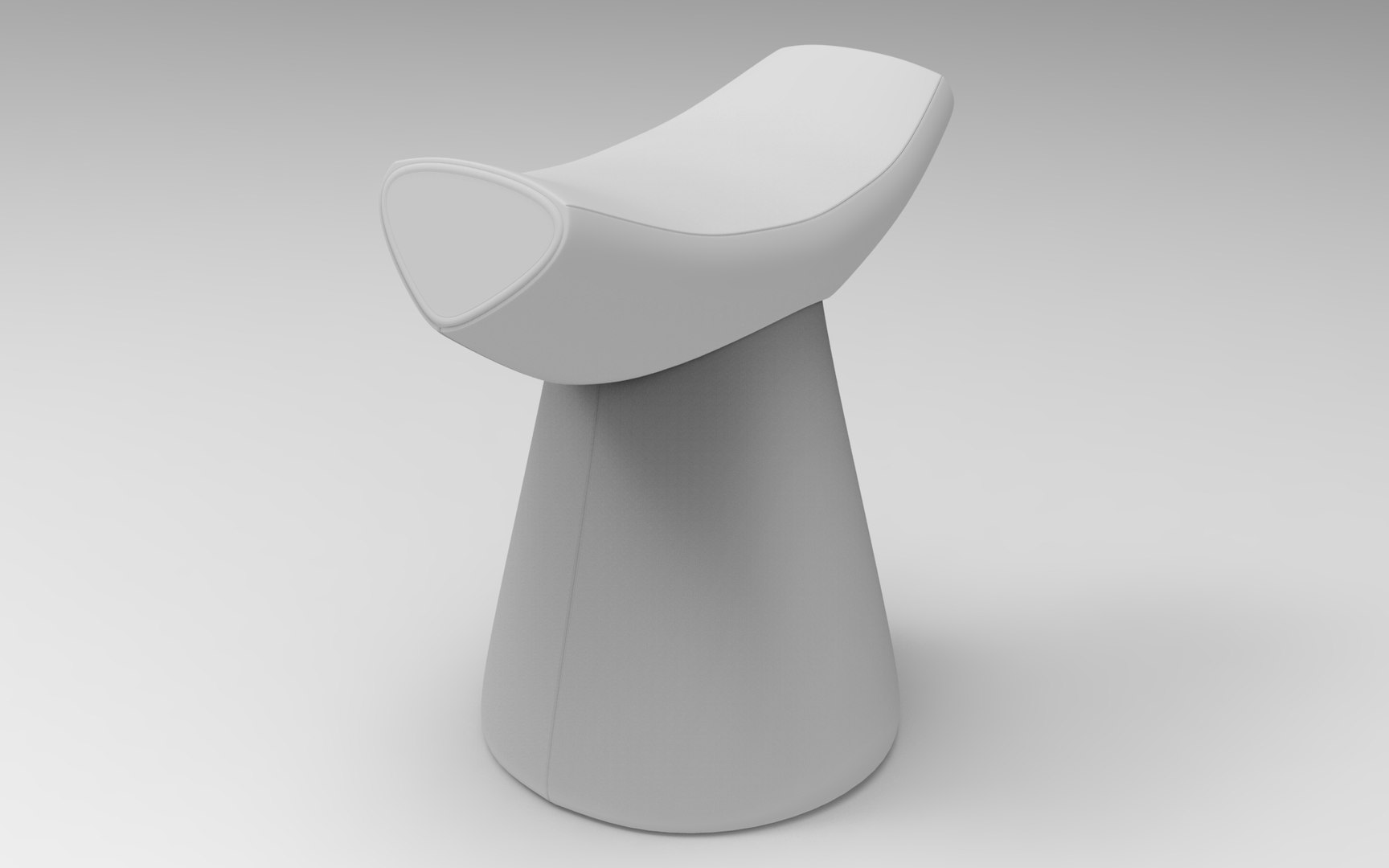3D Moon Stool - TurboSquid 2030002