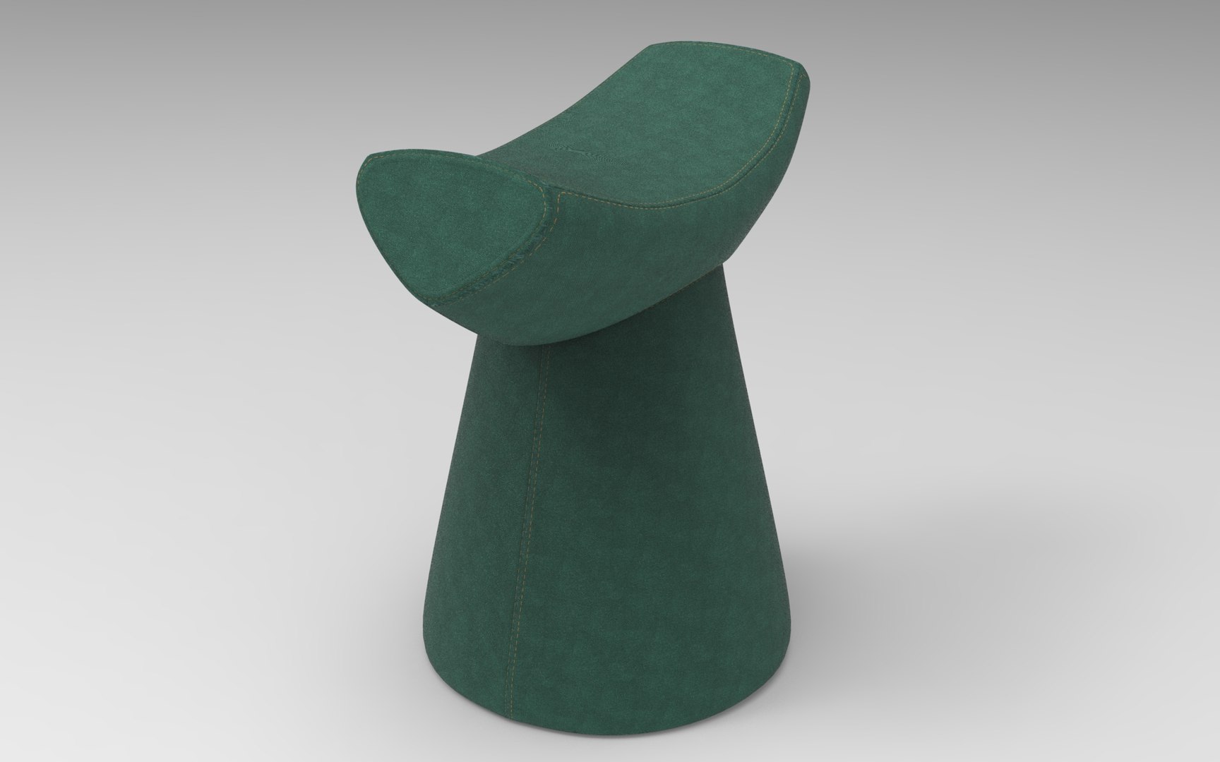 3D Moon Stool - TurboSquid 2030002