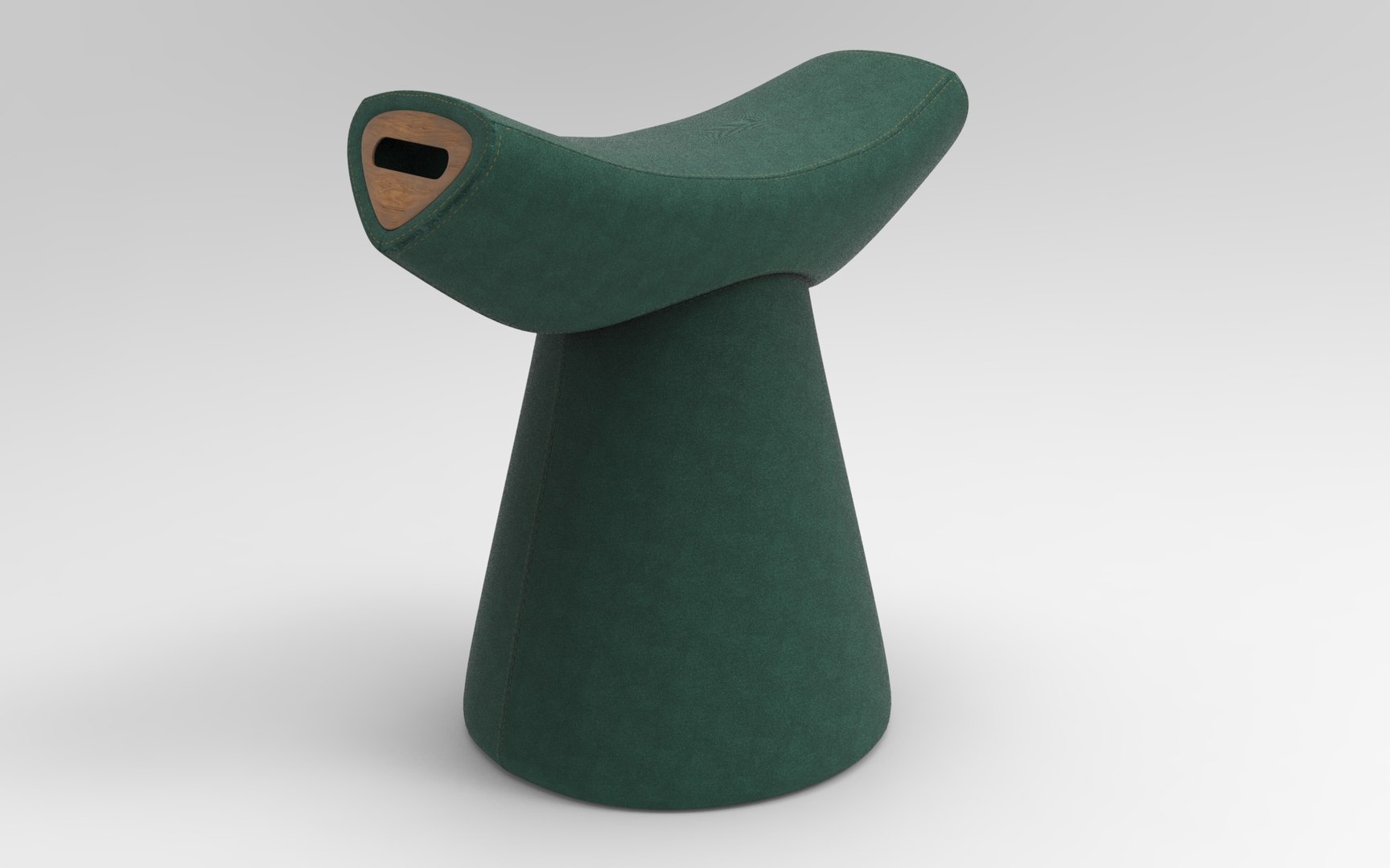 3D Moon Stool - TurboSquid 2030002
