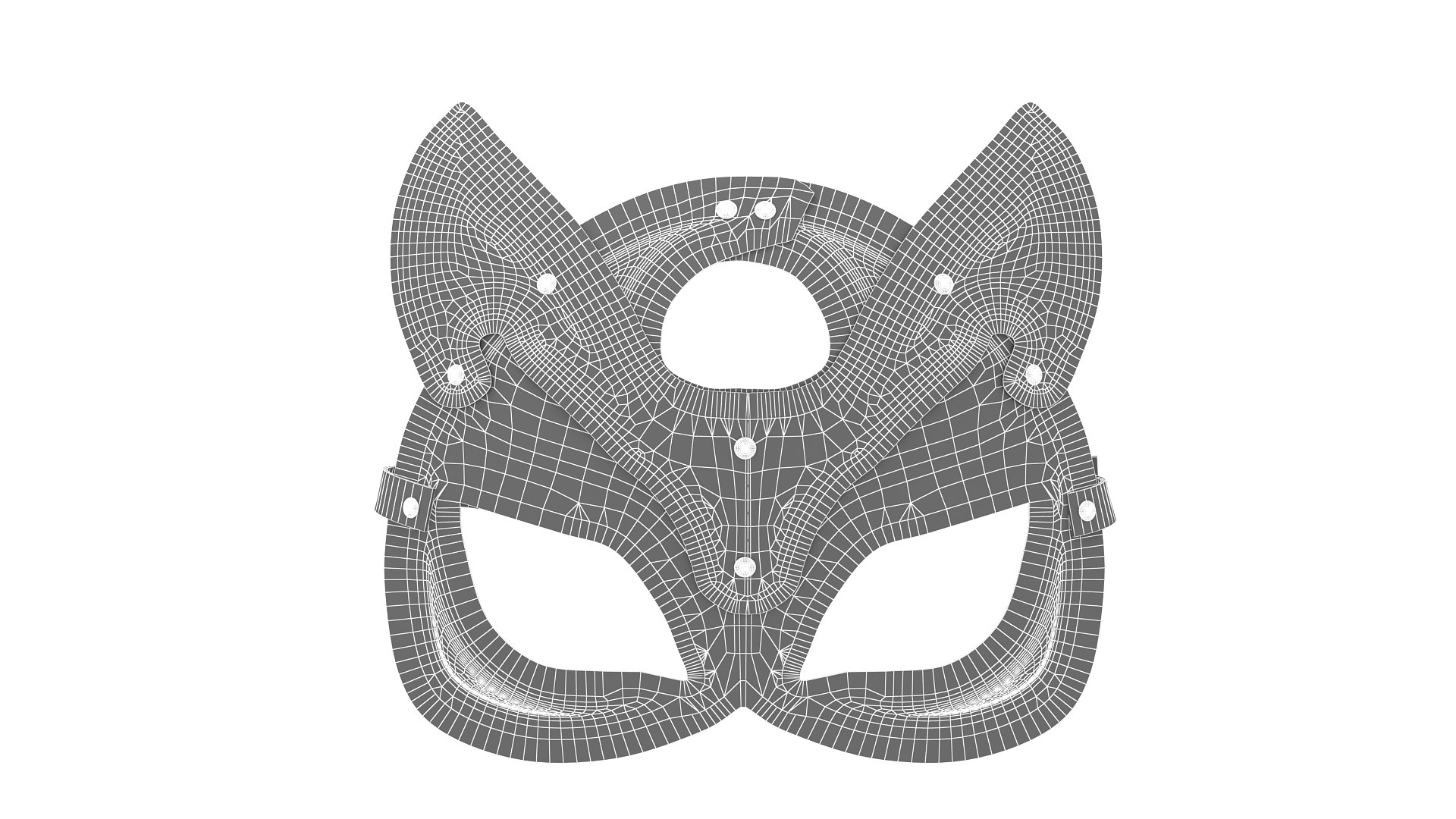 Cat Mask 3D Model - TurboSquid 1953466