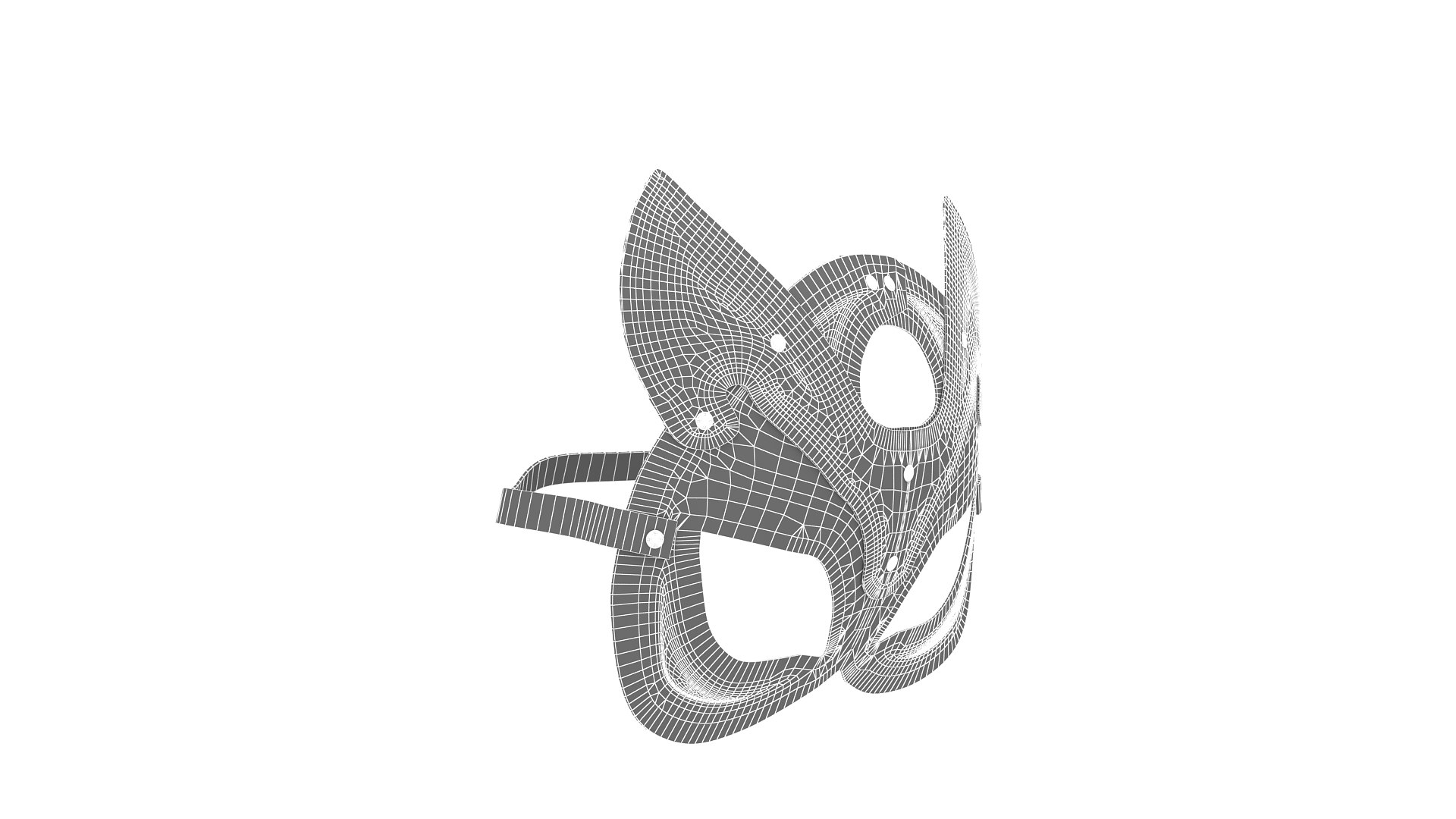 Cat Mask 3D Model - TurboSquid 1953466