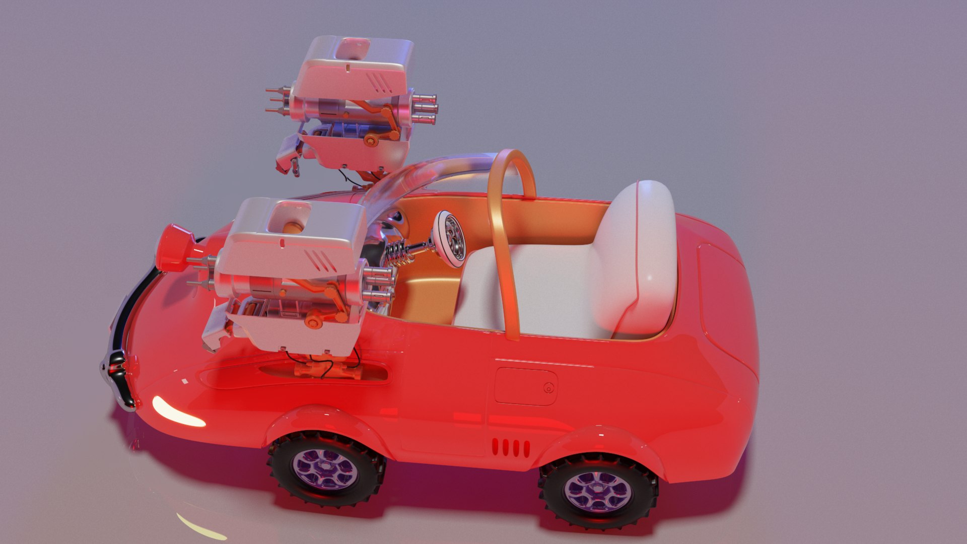 3D Robot Car - TurboSquid 1979015