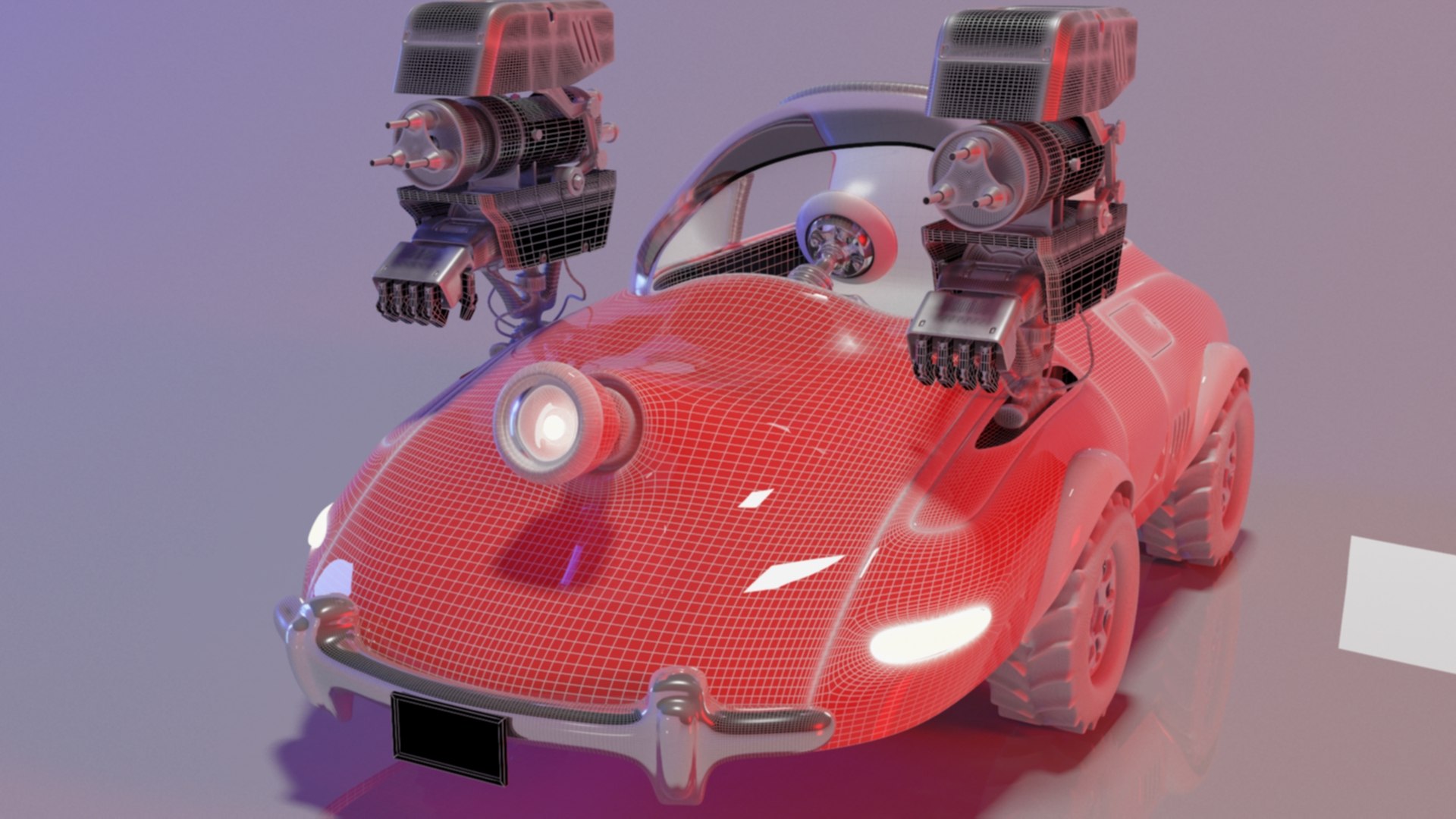 3D Robot Car - TurboSquid 1979015