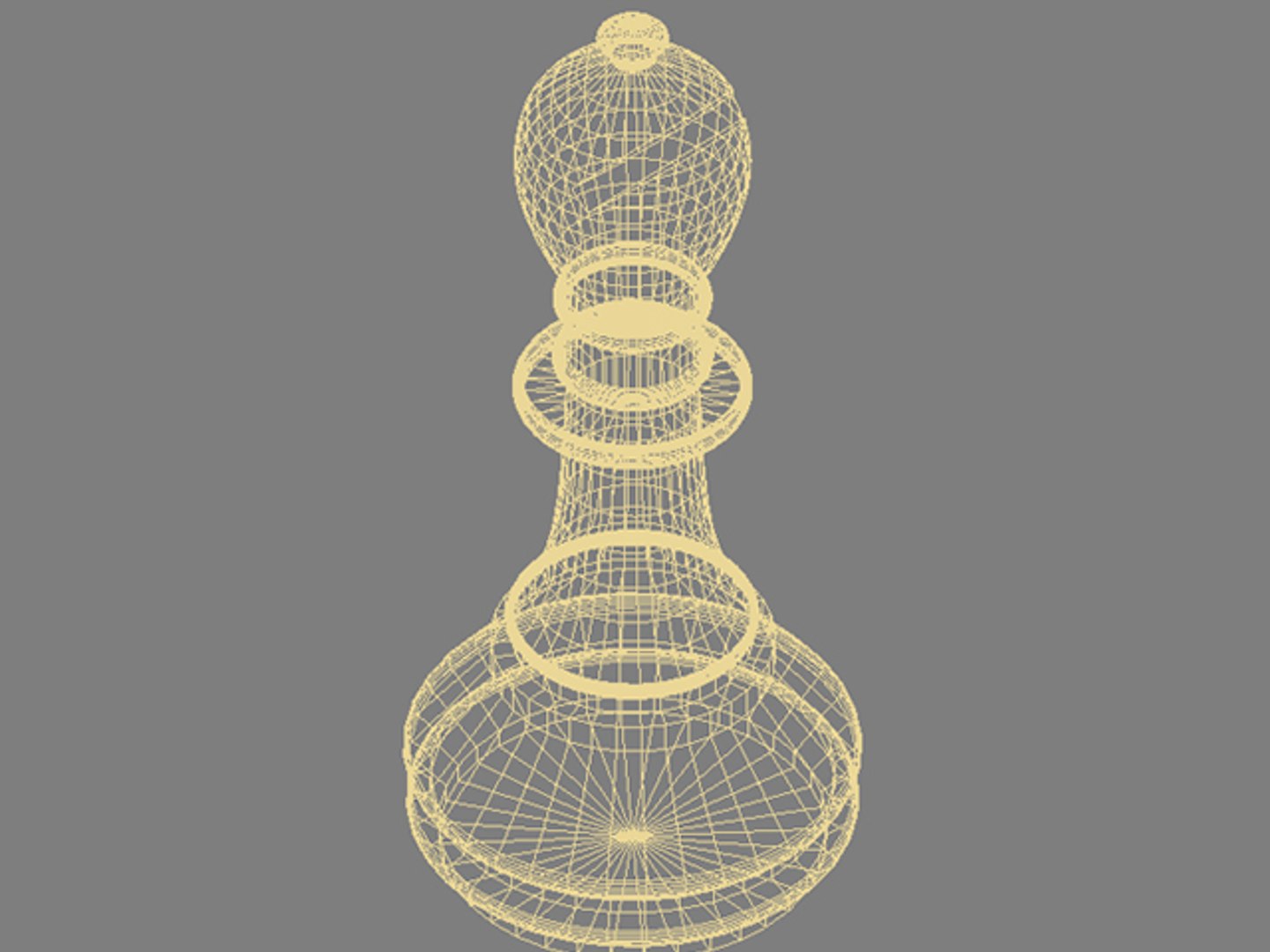 3d Chess Bishop Model