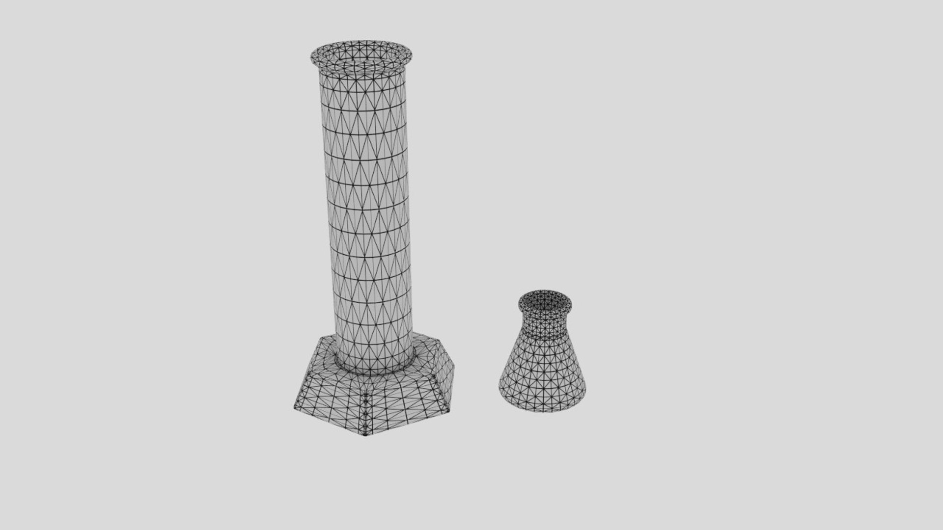 Science lab flask 3D - TurboSquid 1639964
