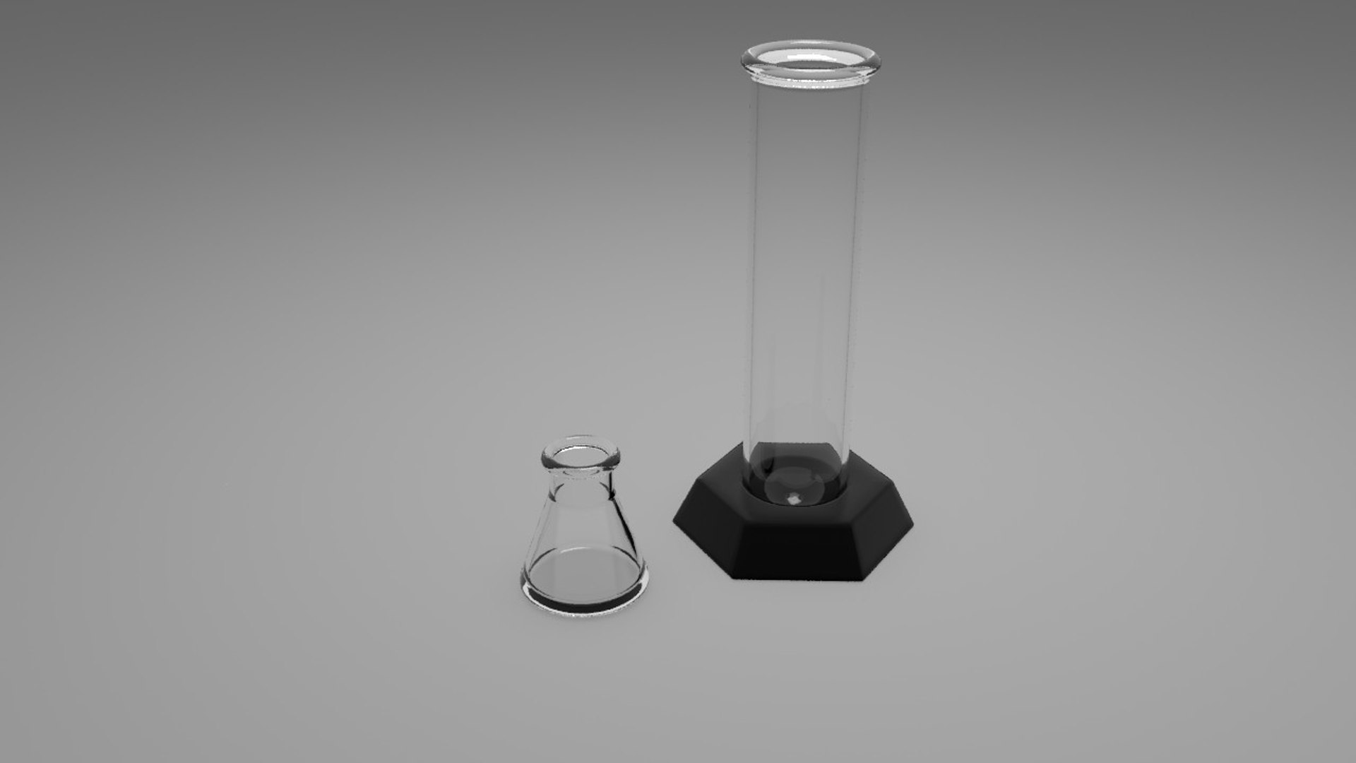 Science lab flask 3D - TurboSquid 1639964