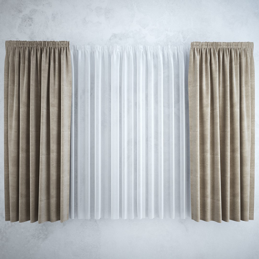 Curtains Blinds 3d Max