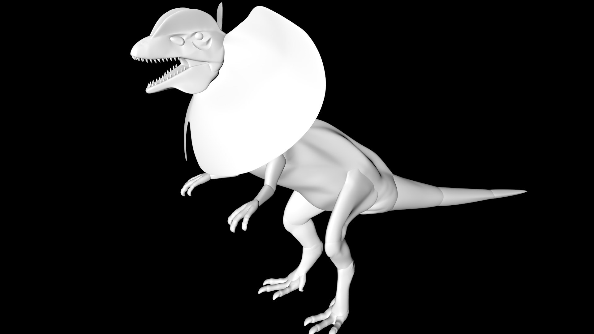Dilophosaurus 3D Model - TurboSquid 1689046