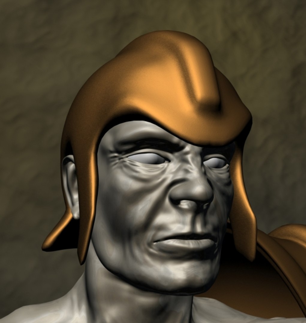 3ds Max Human Warrior