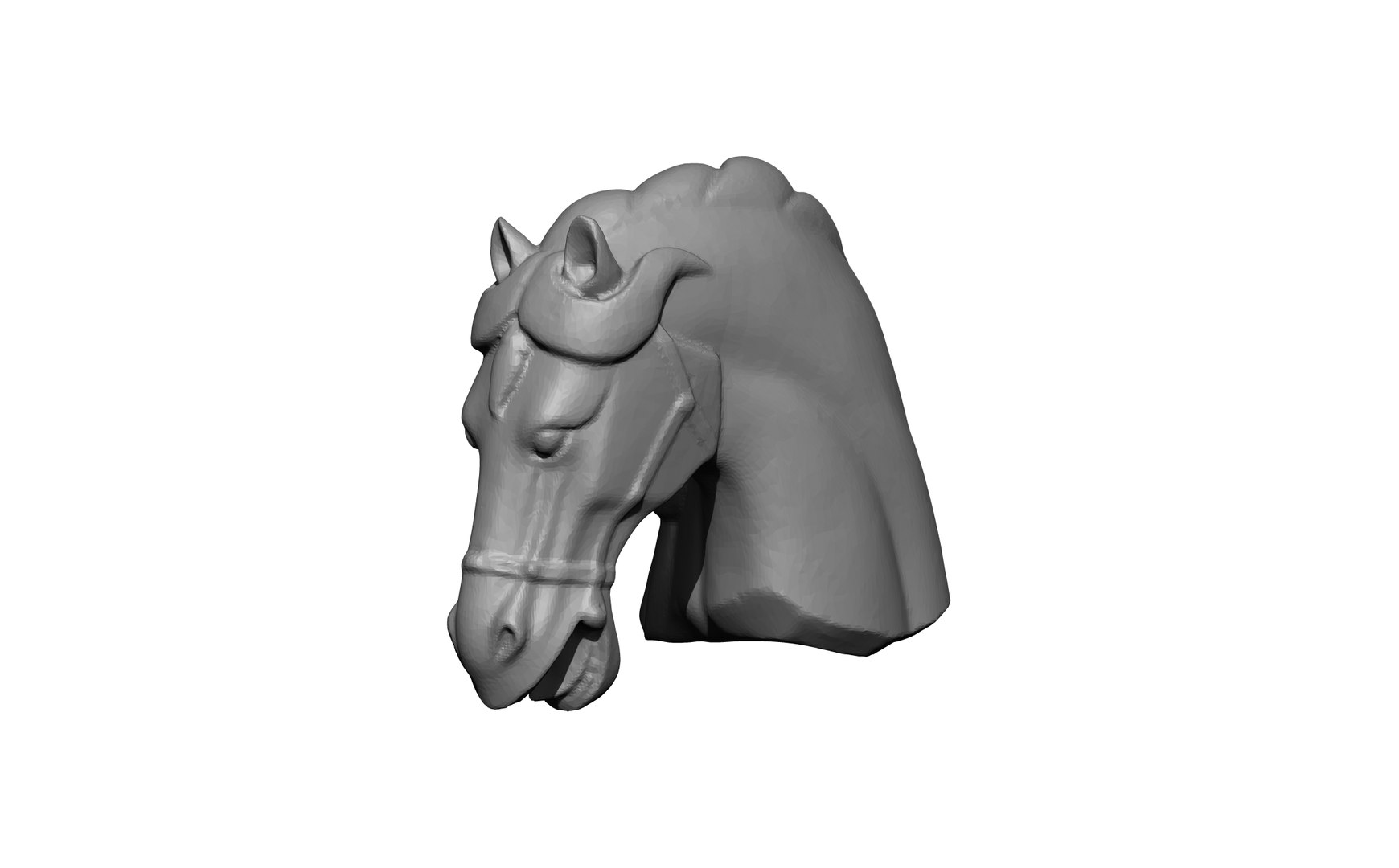 Horse animal mane model - TurboSquid 2163068