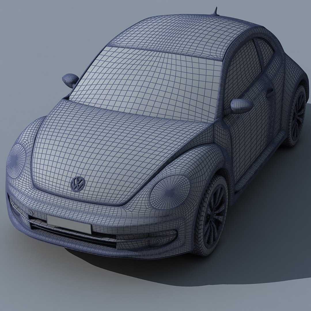 3d Beetle Car