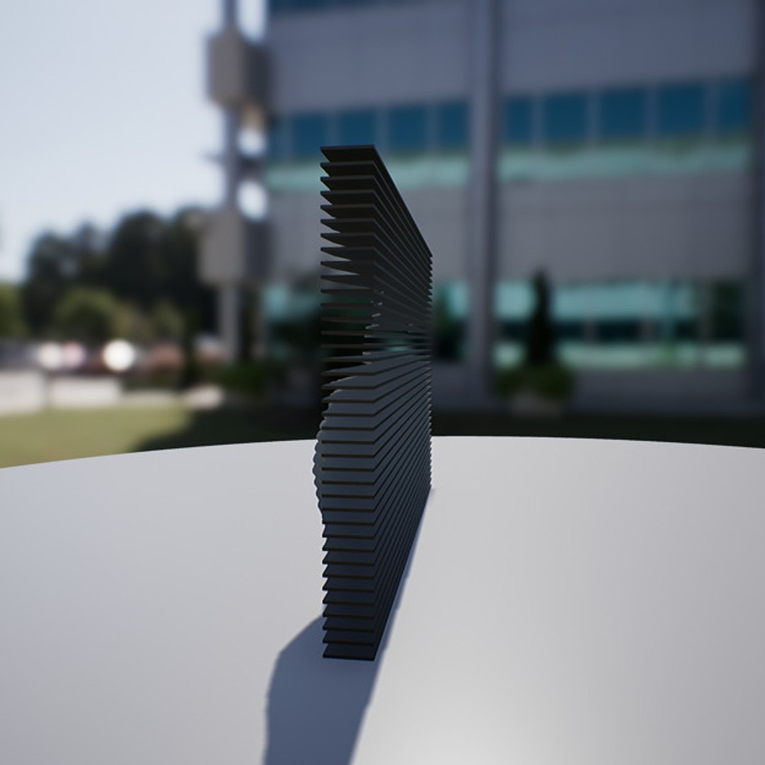 3D waving wall panel b - TurboSquid 1252589