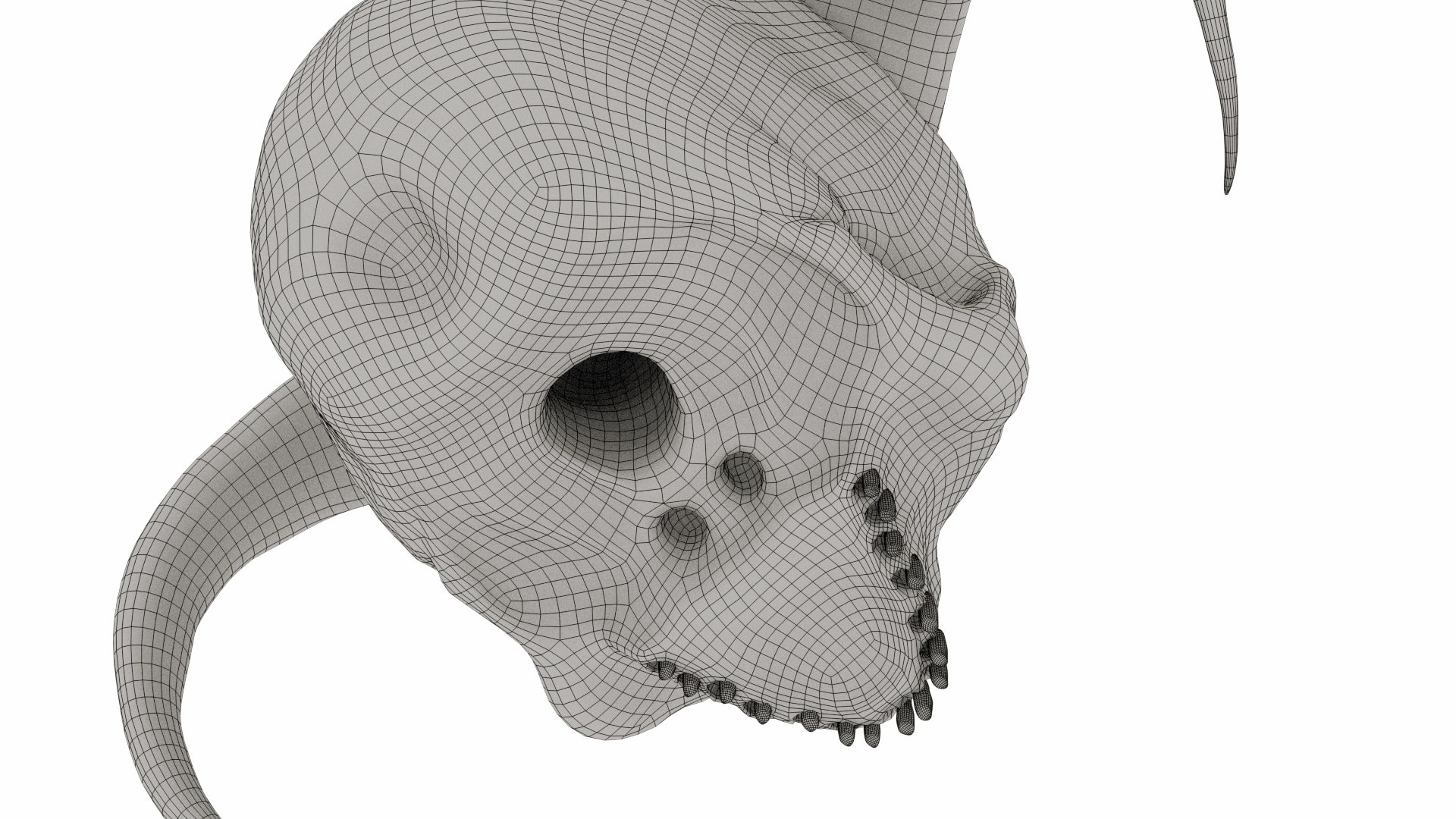 Demon Skull 3D Model - TurboSquid 1777696