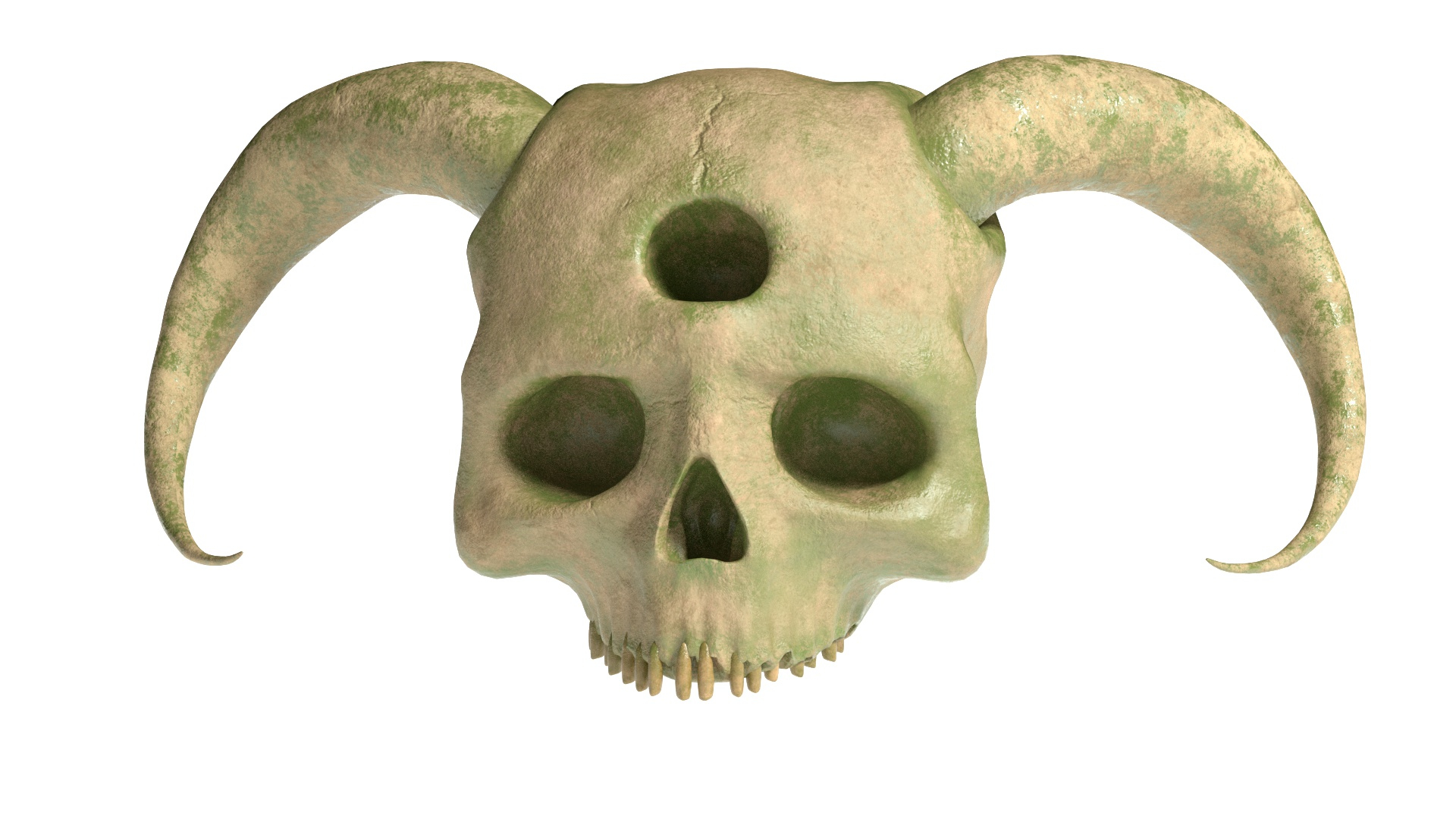 Demon Skull 3D Model - TurboSquid 1777696