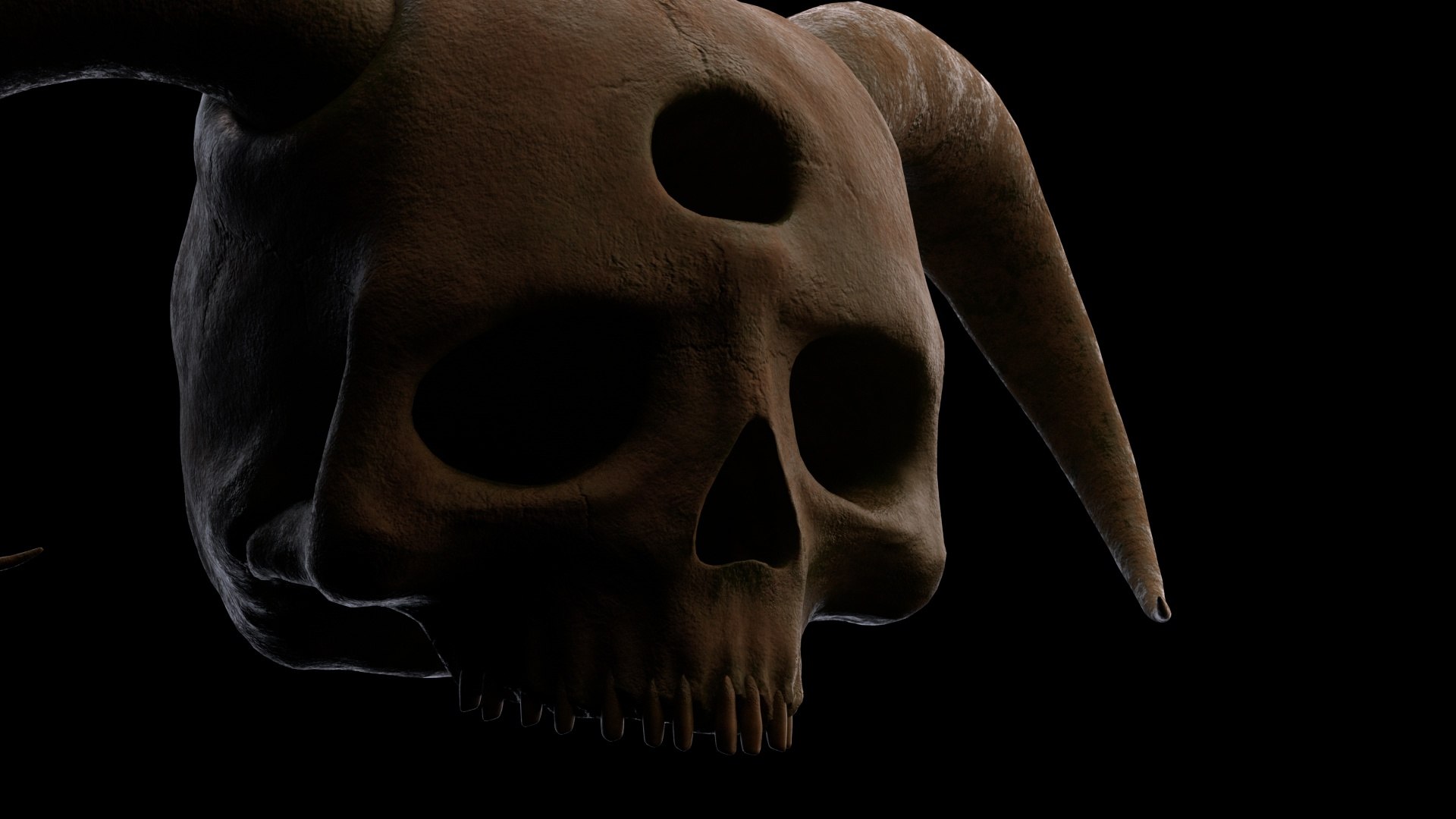 Demon Skull 3D Model - TurboSquid 1777696