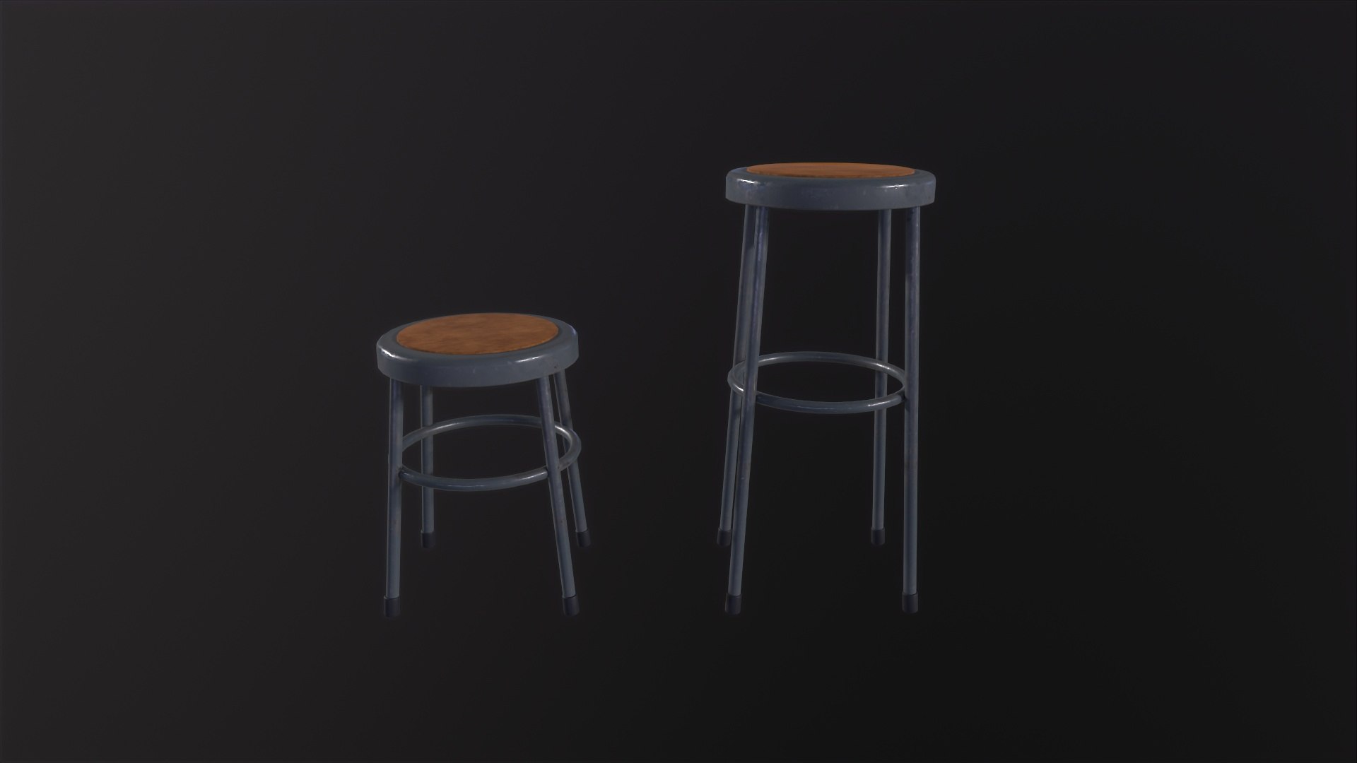 Lab Stools 3D - TurboSquid 2149093
