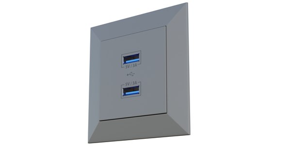 Modello 3D Presa USB Modello 3D - TurboSquid 1786537