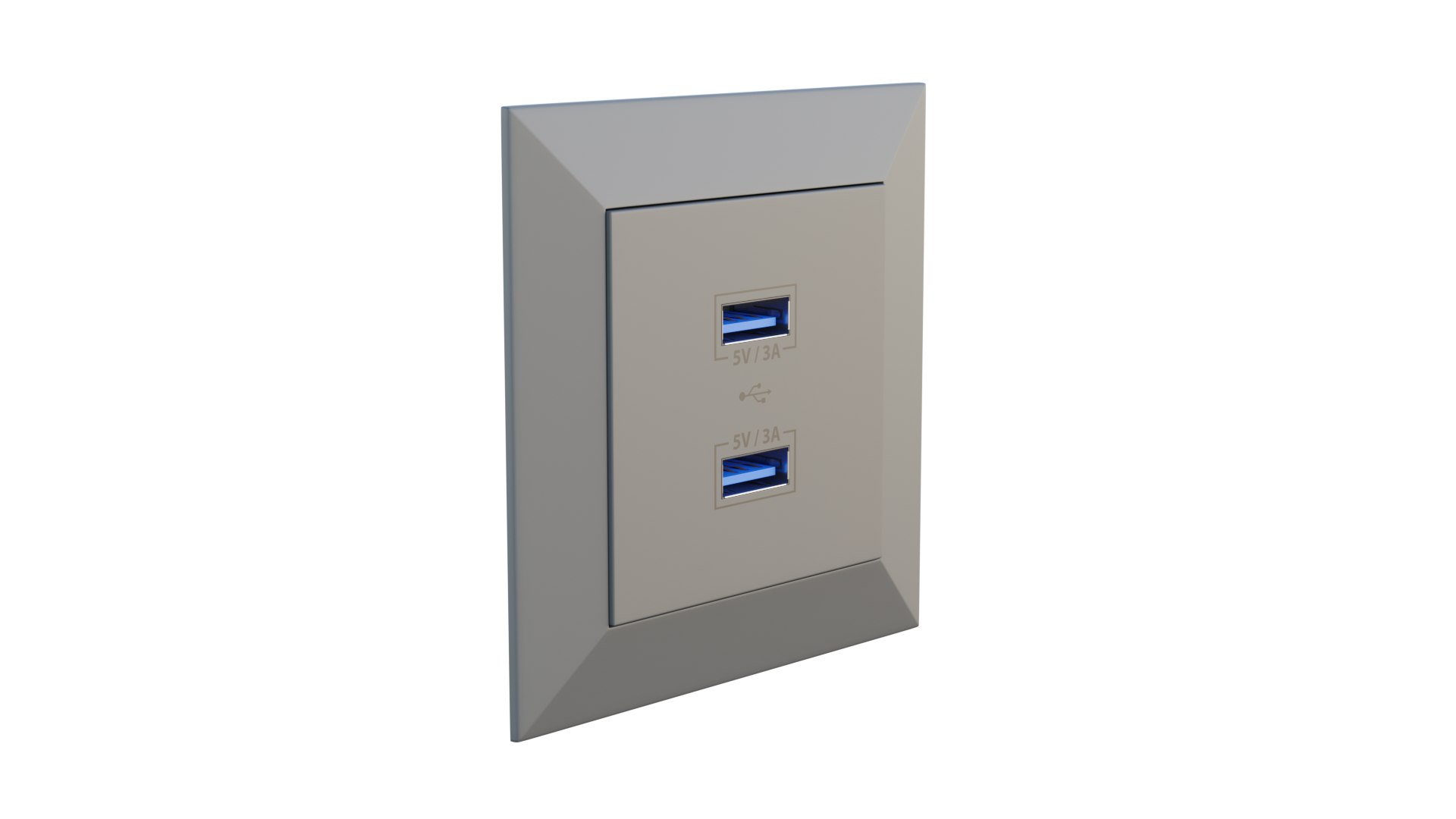 USB Socket 3D Model - TurboSquid 1786537