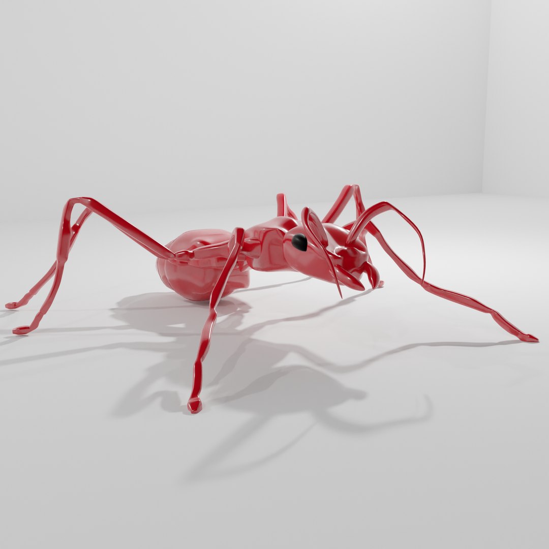3D ant ruby - TurboSquid 1532831