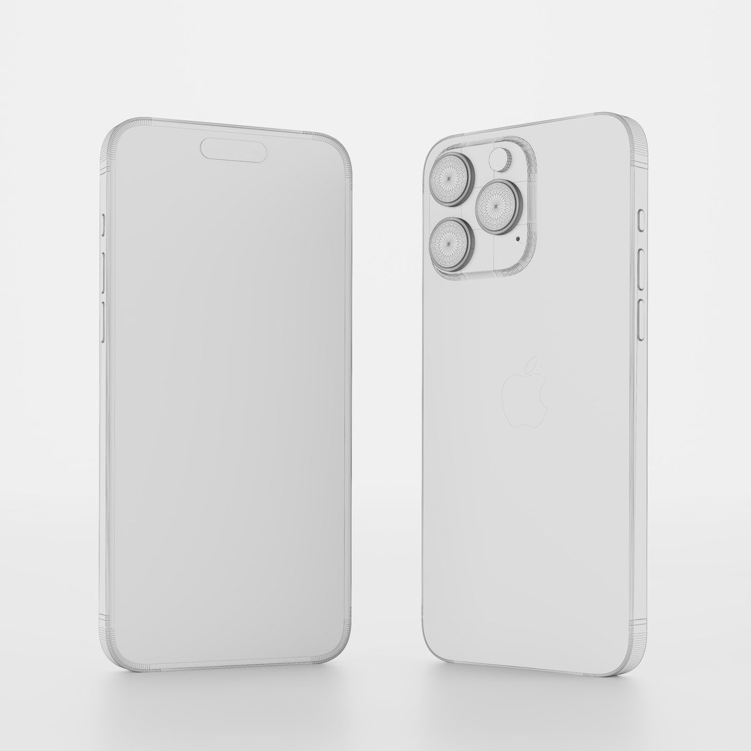 Apple IPhone 15 Promax 4 Color Bundle - Vray 3D Model - TurboSquid 2142055