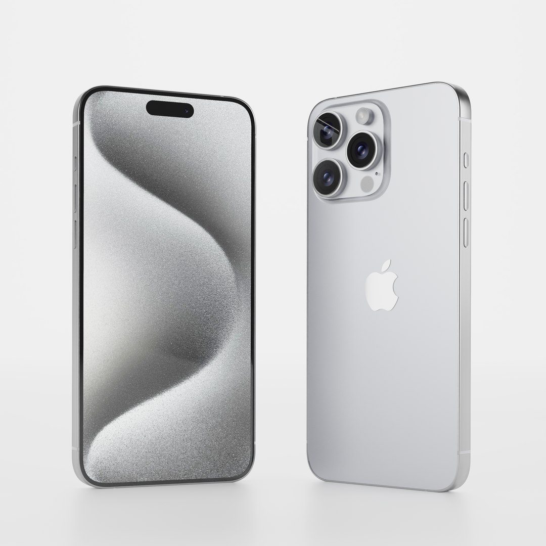 Apple IPhone 15 Promax 4 Color Bundle - Vray 3D Model - TurboSquid 2142055